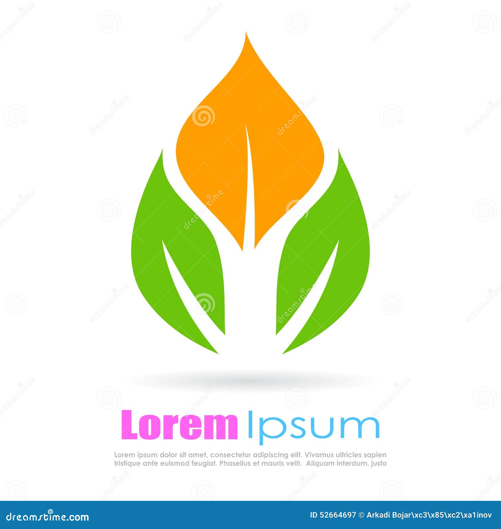 Logo normal illustration de vecteur. Illustration du était - 52664697