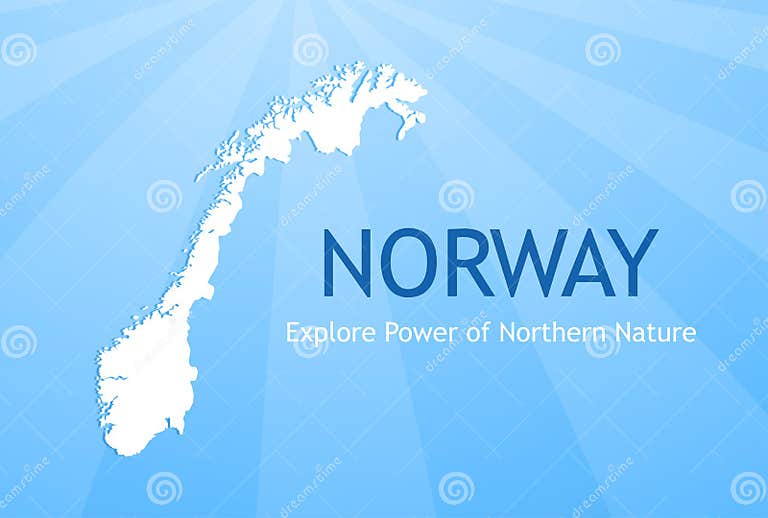 Logo of Norway stock vector. Illustration of color, northern - 90738961