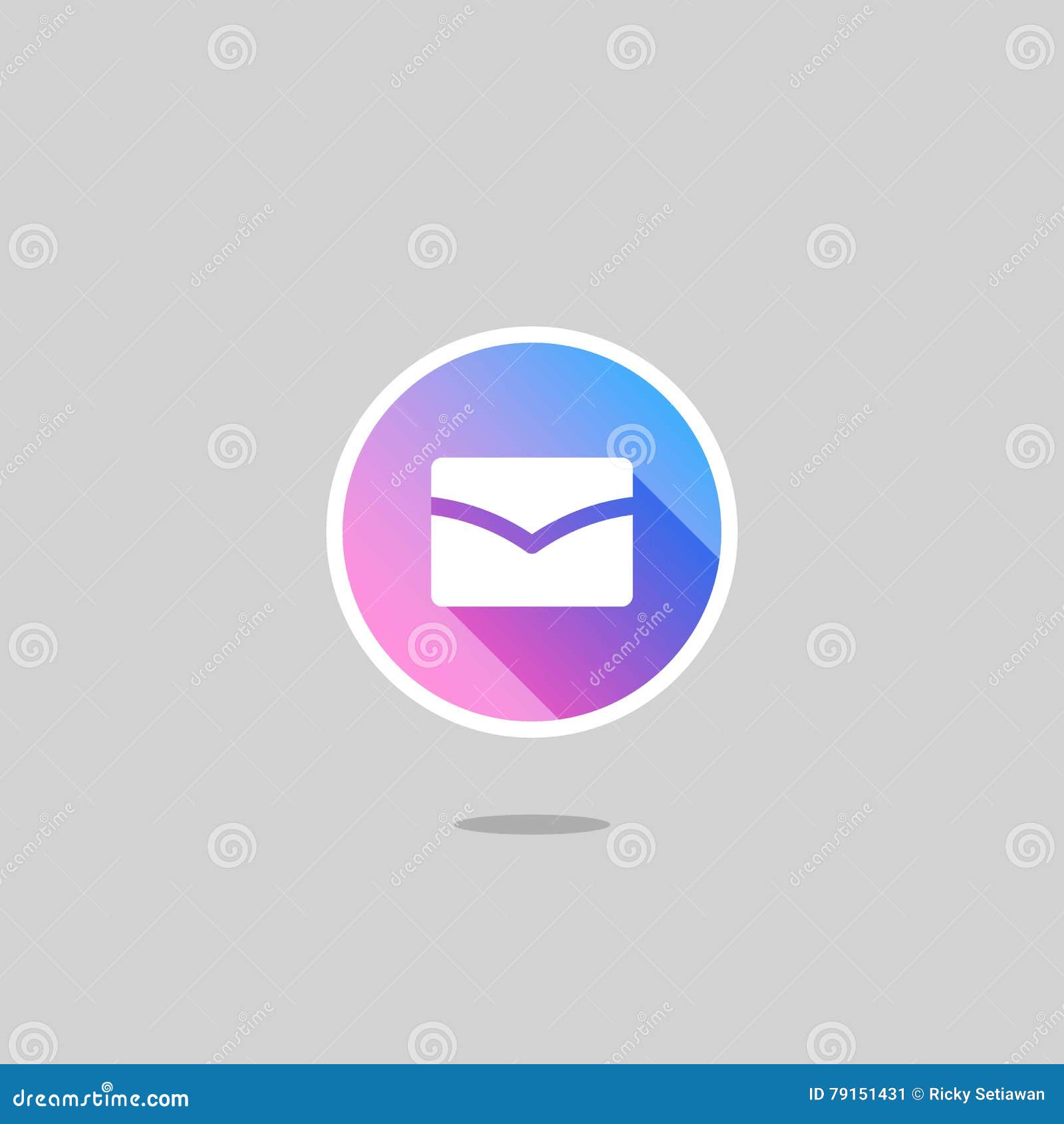 Logo O Icona Moderno Della Posta Illustrazione di Stock - Illustrazione ...