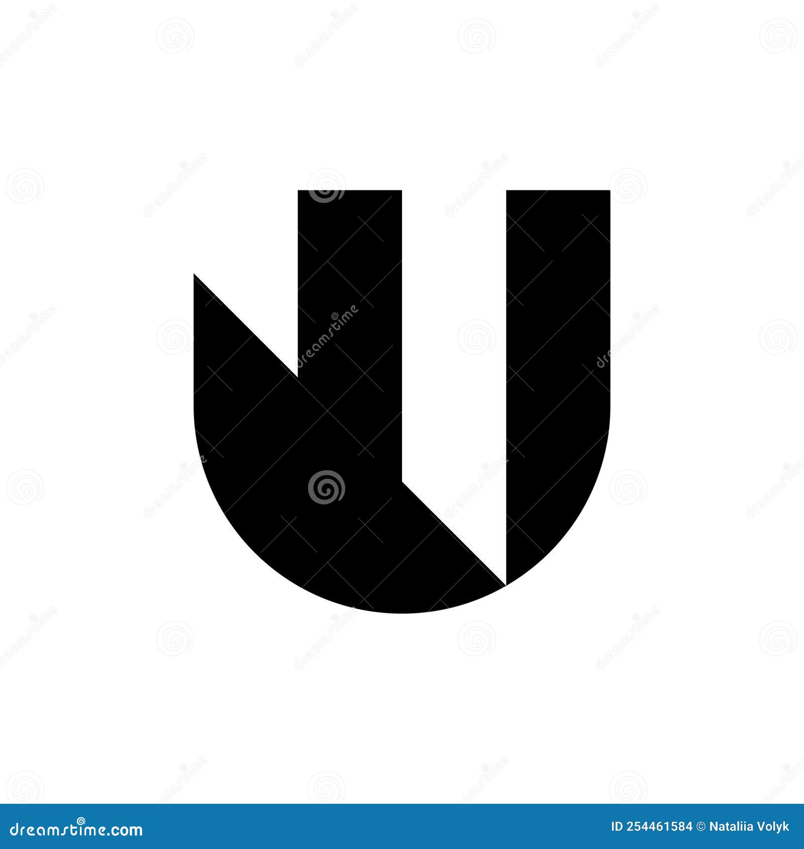 Logo- oder Symboldesign vektor abbildung. Illustration von form - 254461584