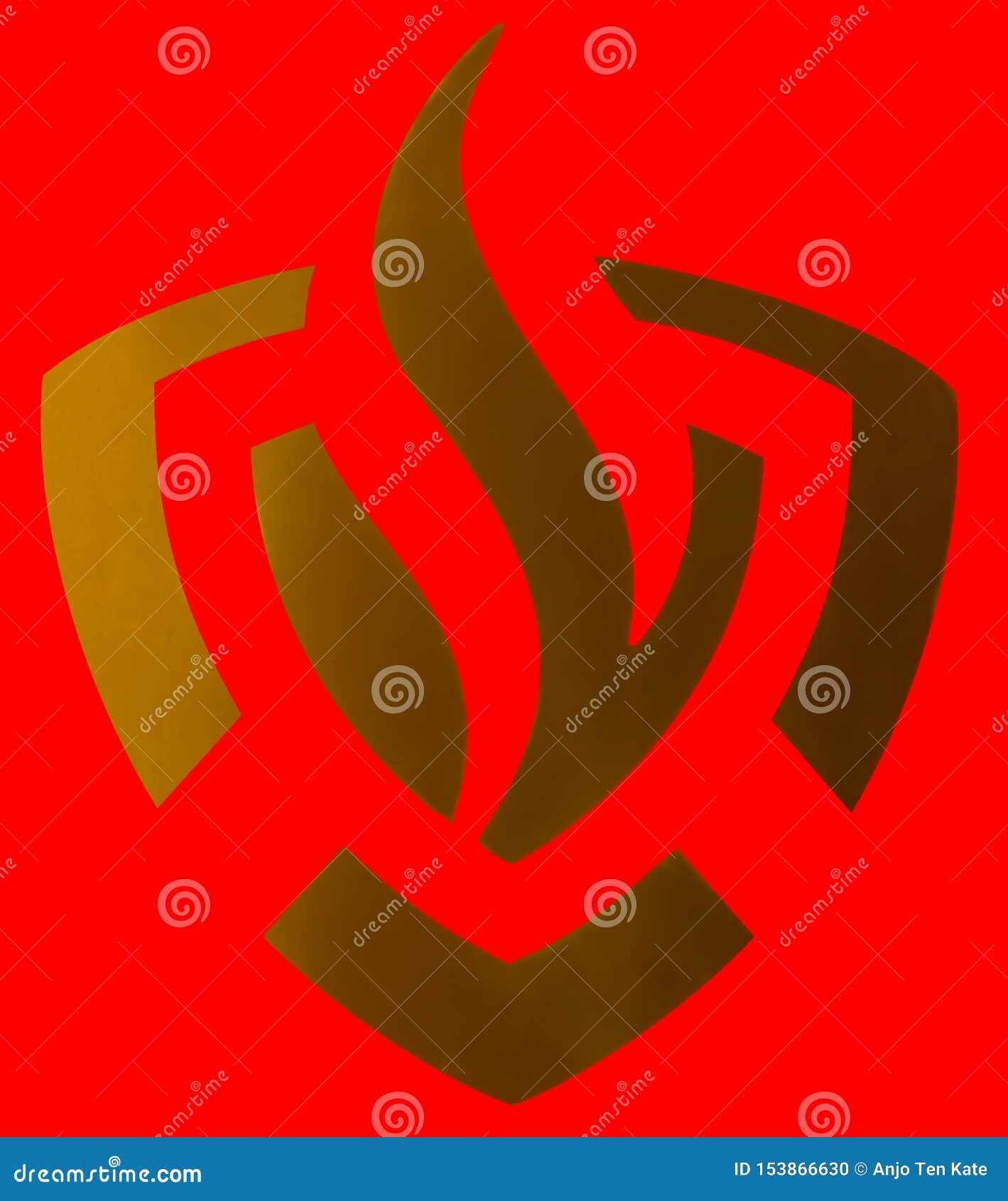 Logo Olandese Del Corpo Dei Vigili Del Fuoco Immagine Editoriale ...