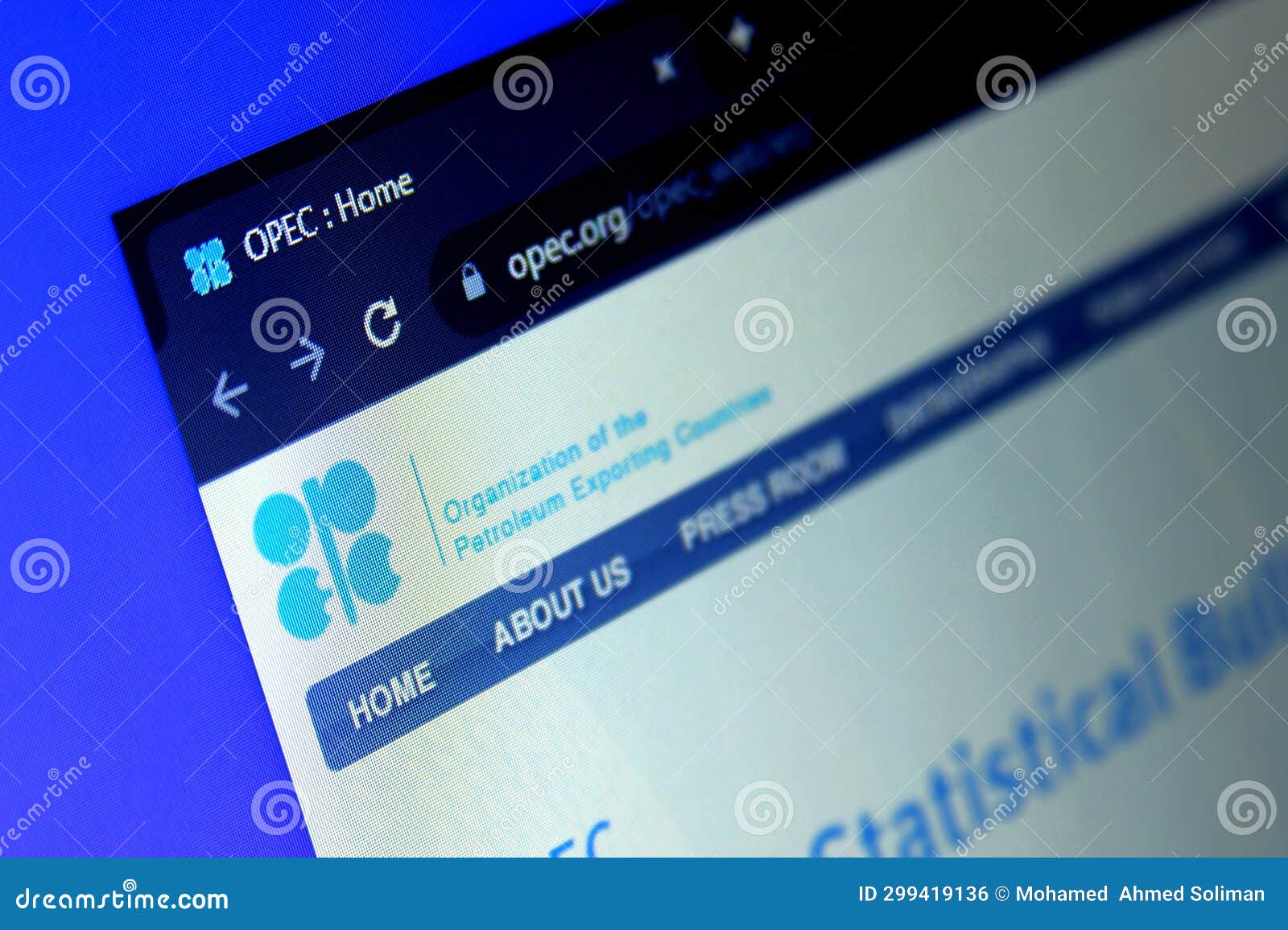 OPEC organization logo editorial photo. Illustration of members - 299419136