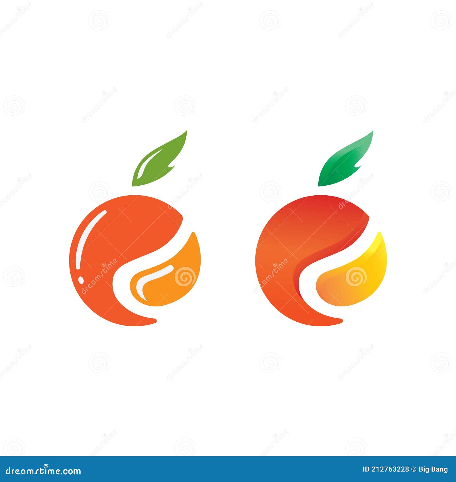 Logo of Orange Fruit Template Stock Vector - Illustration of icon ...