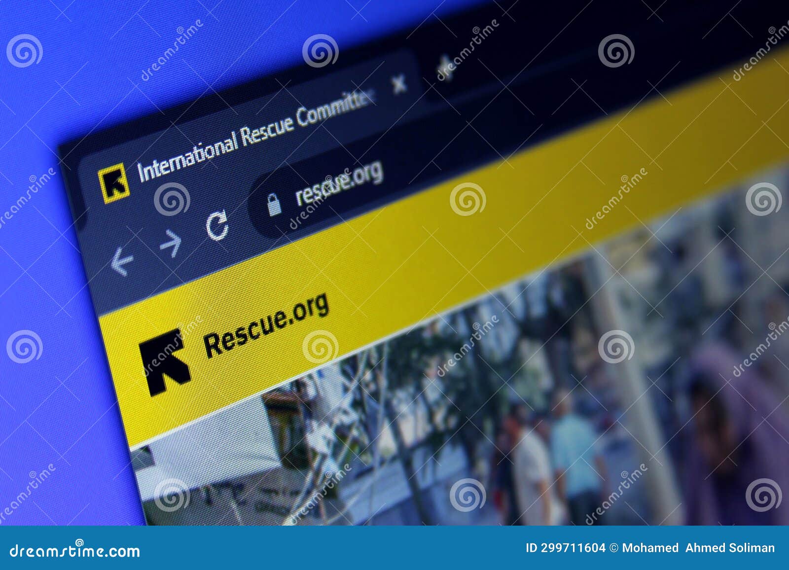 International Rescue Committee Organization Editorial Stock Image ...