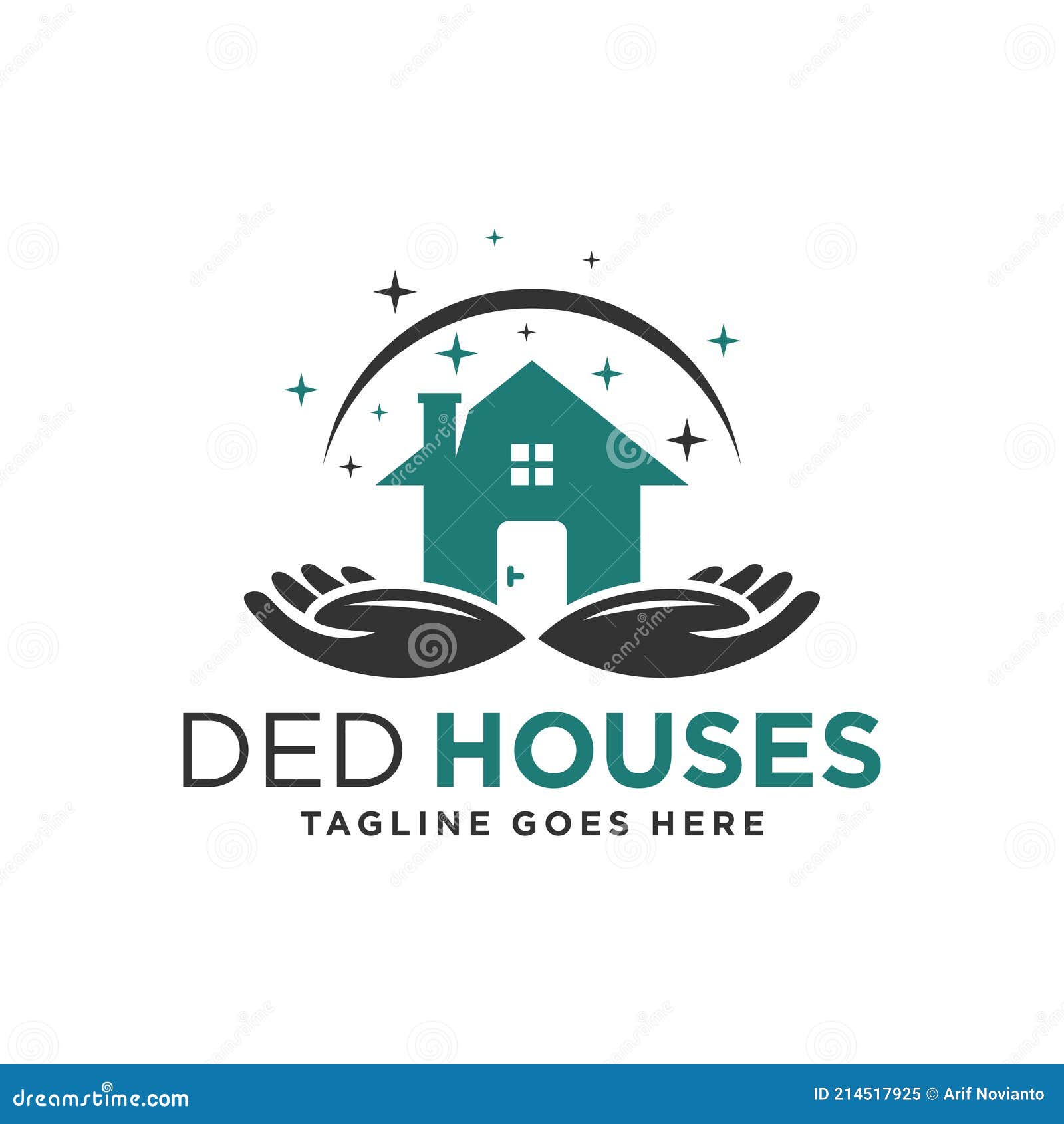 Logo of an Orphanage or Nursing Home Stock Vector - Illustration of ...