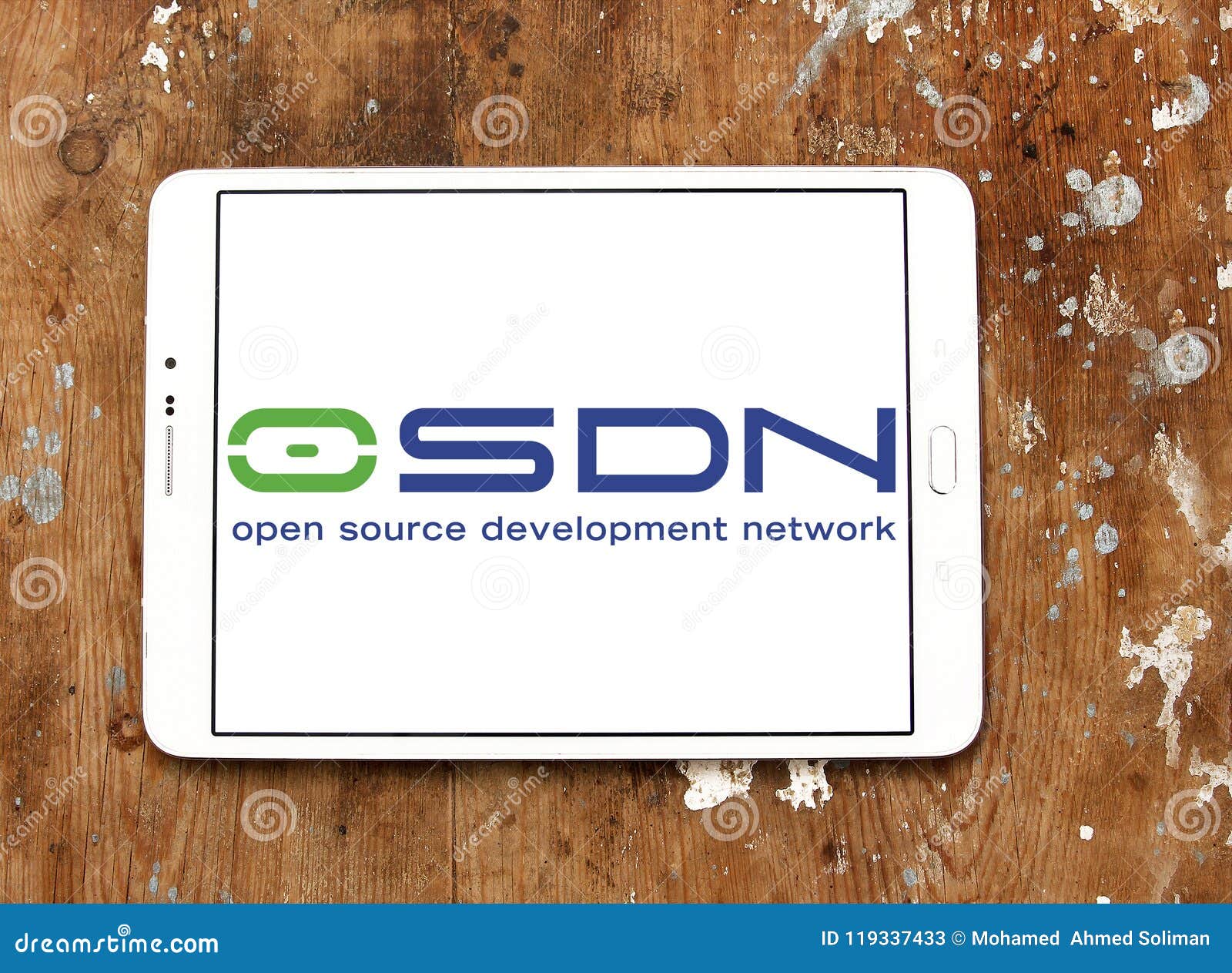 Osdn Collaborative Development Environment Logo Editorial Stock Photo ...