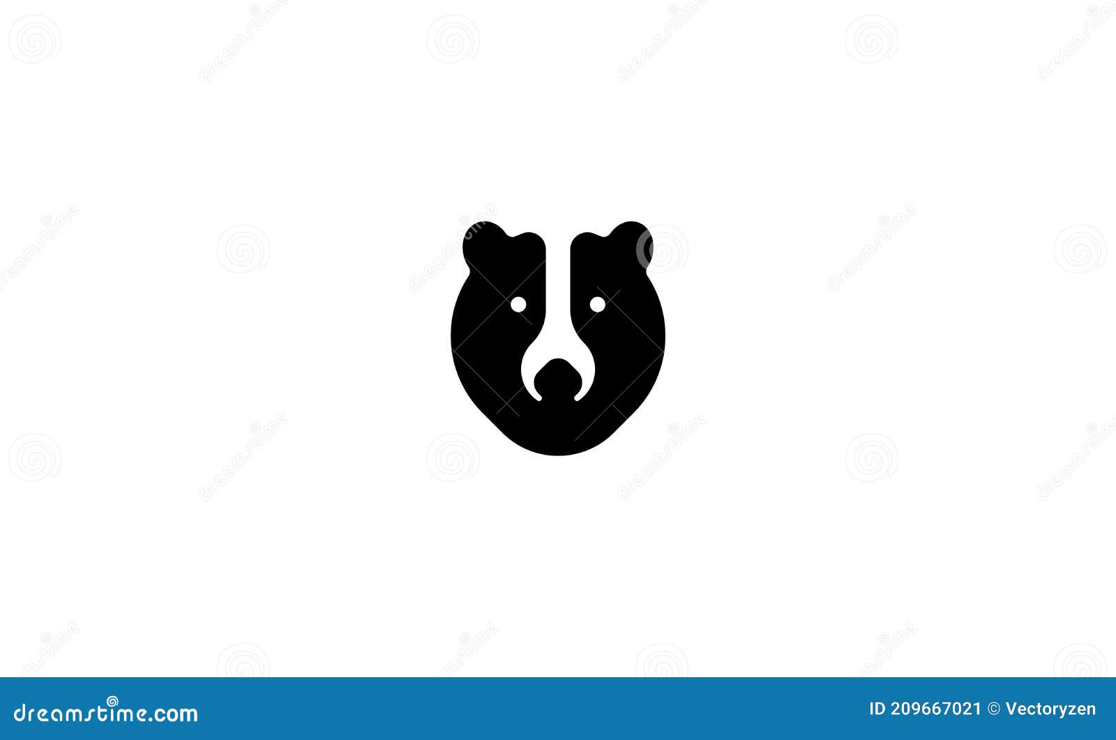 Logo Ours Symbole Vectoriel Illustration Illustration de Vecteur ...