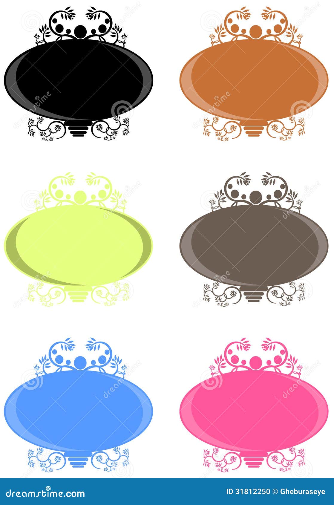 Logo ovale photo stock. Illustration du logos, imagination - 31812250