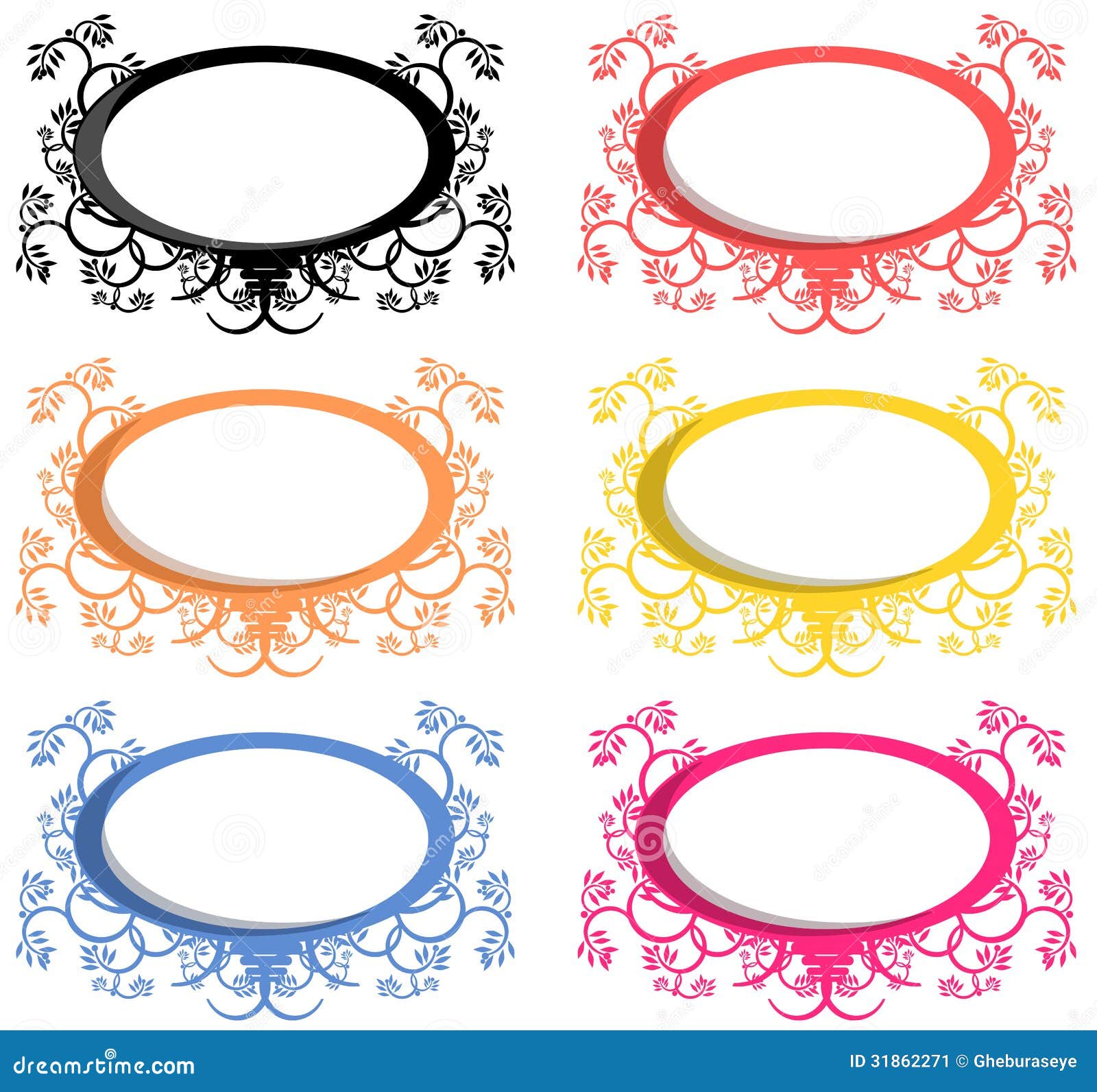 Logo ovale immagine stock. Illustrazione di graffetta - 31862271