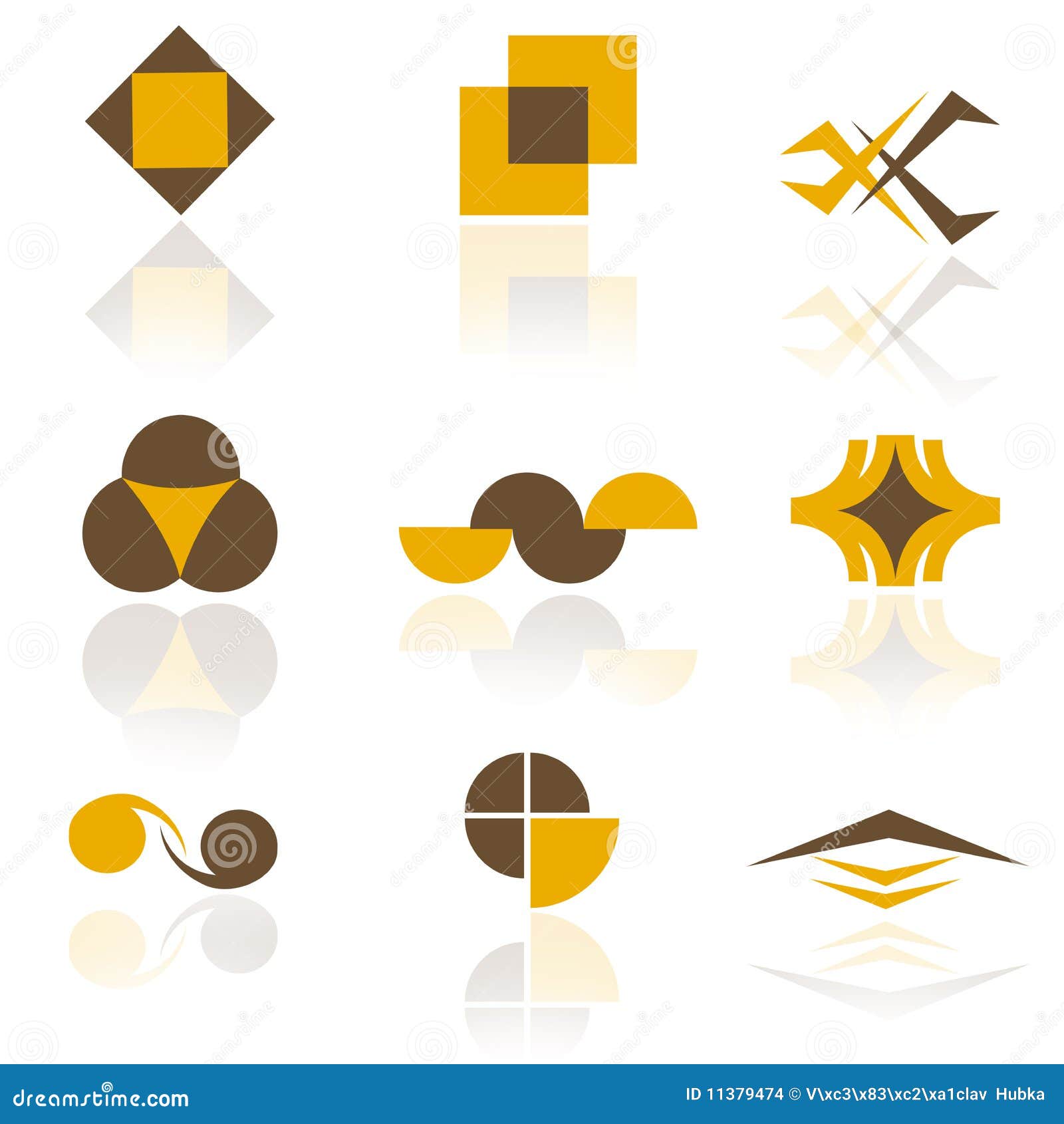 Logo pack stock illustration. Illustration of light, logotype - 11379474