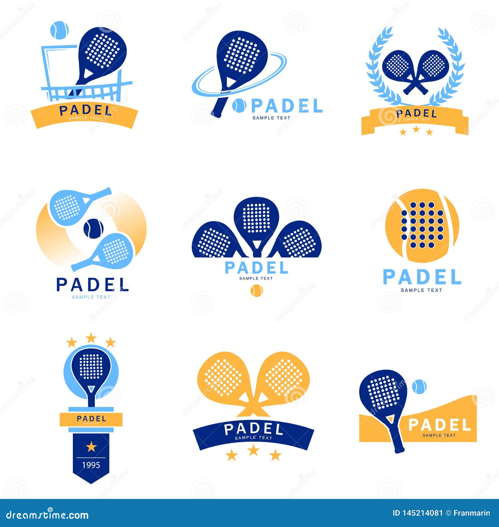 Padel Logos Stock Illustrations – 7 Padel Logos Stock Illustrations ...