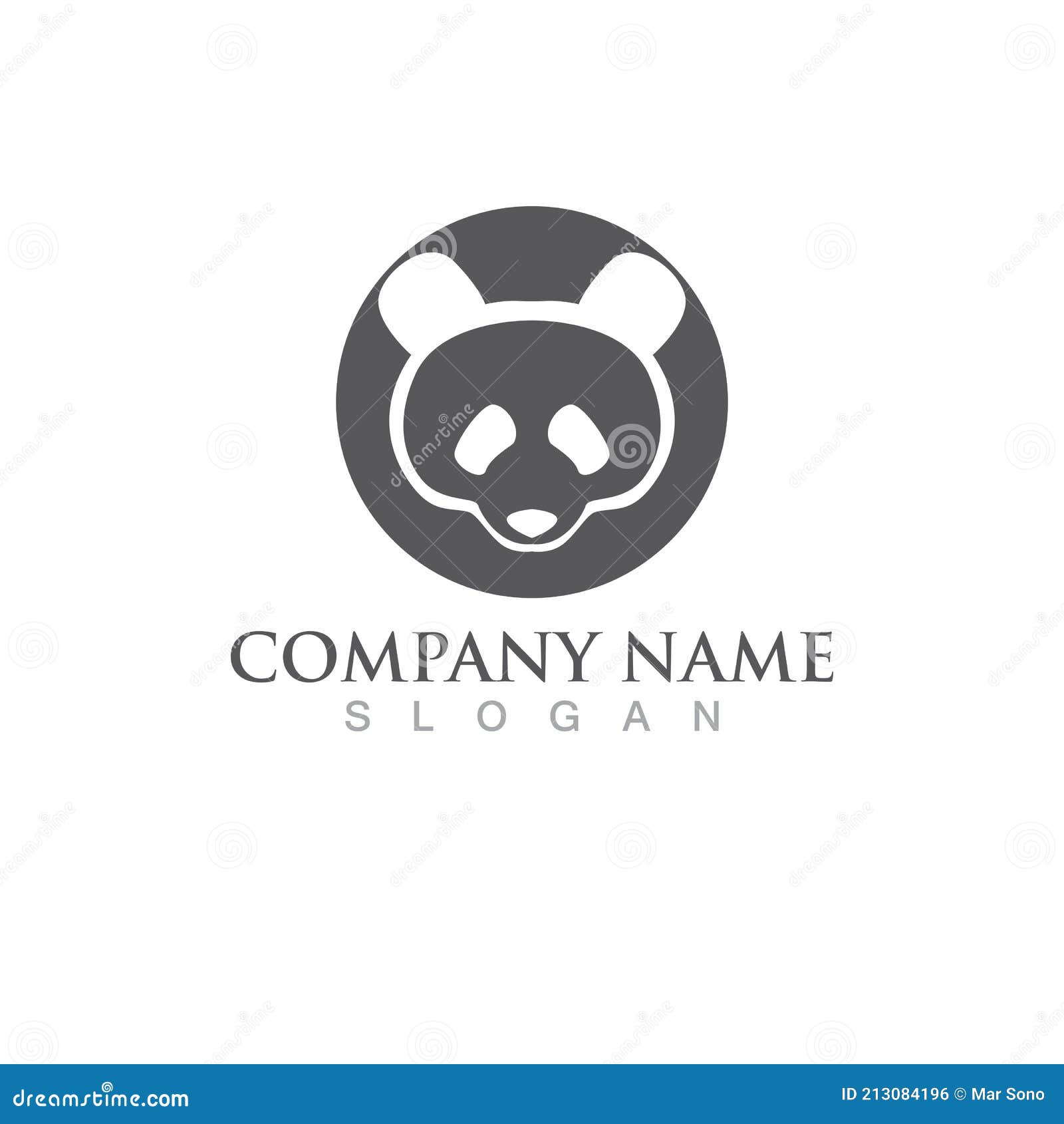 Logo Panda Et Image Vectorielle Symbole Illustration de Vecteur ...