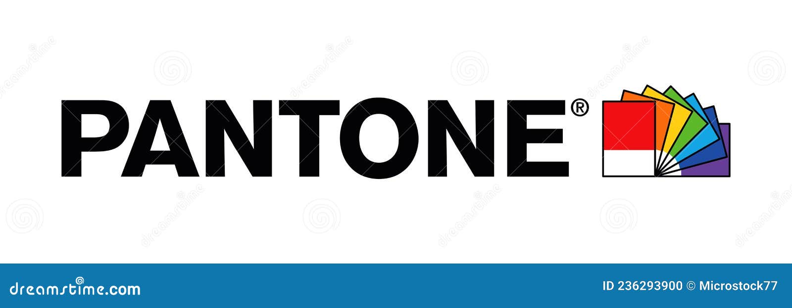 Pantone Logo Vector Illustration | CartoonDealer.com #134296964