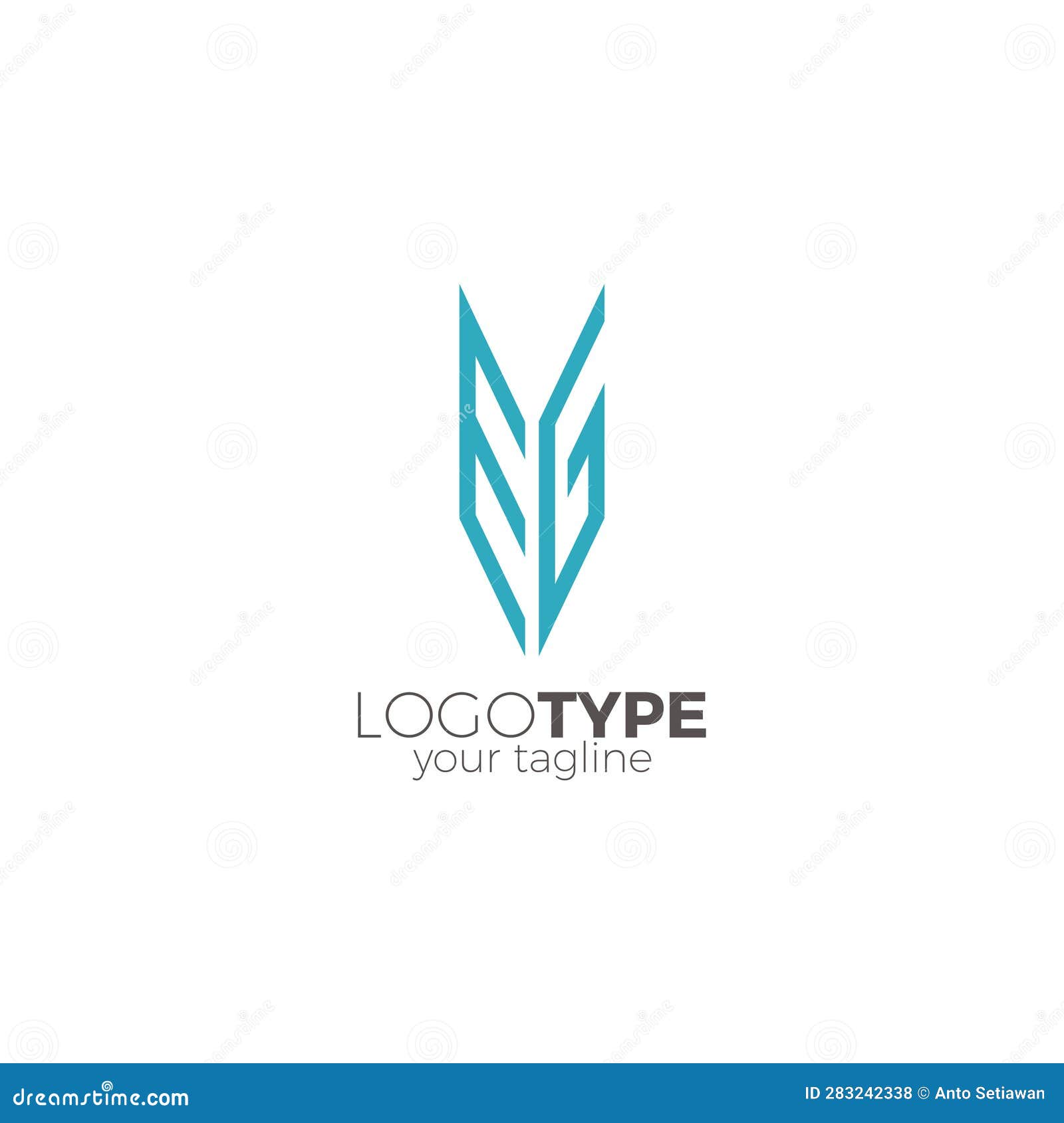 Logo Par Exemple Simple. Logo D'accueil Illustration de Vecteur ...