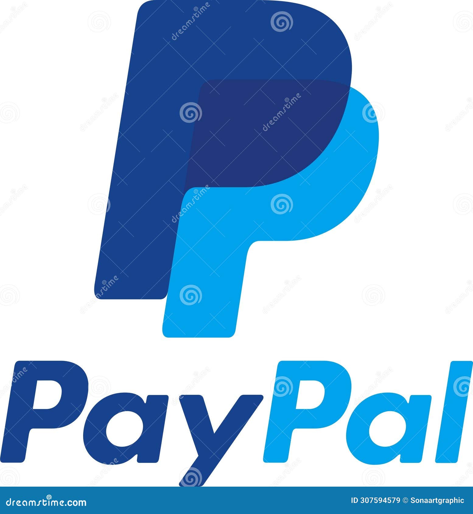 Logo Paypal Payment Original Color Stock Image - Image of payment, logo ...