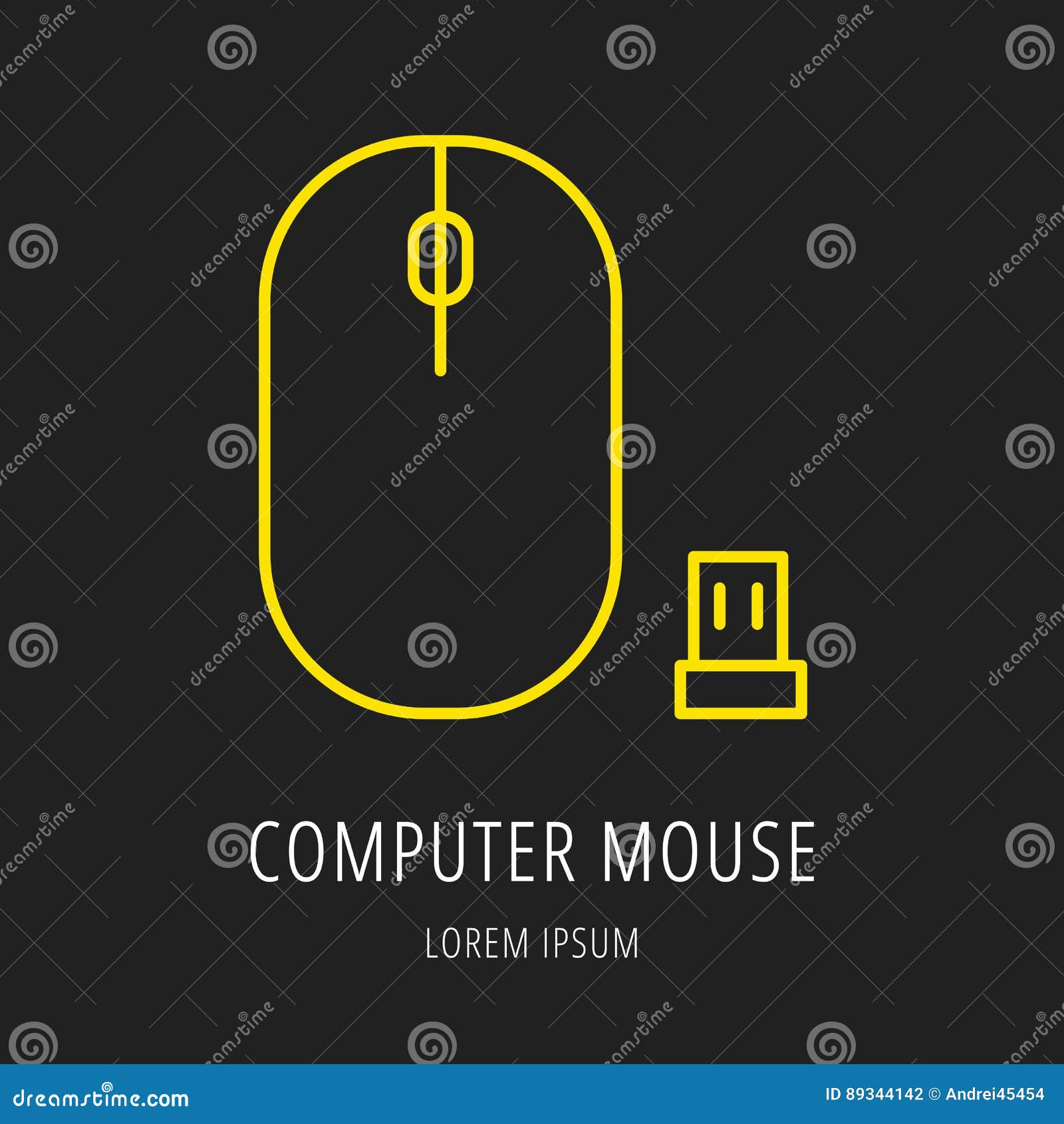 Logo PC Upgrading stock illustration. Illustration of digital - 89344142