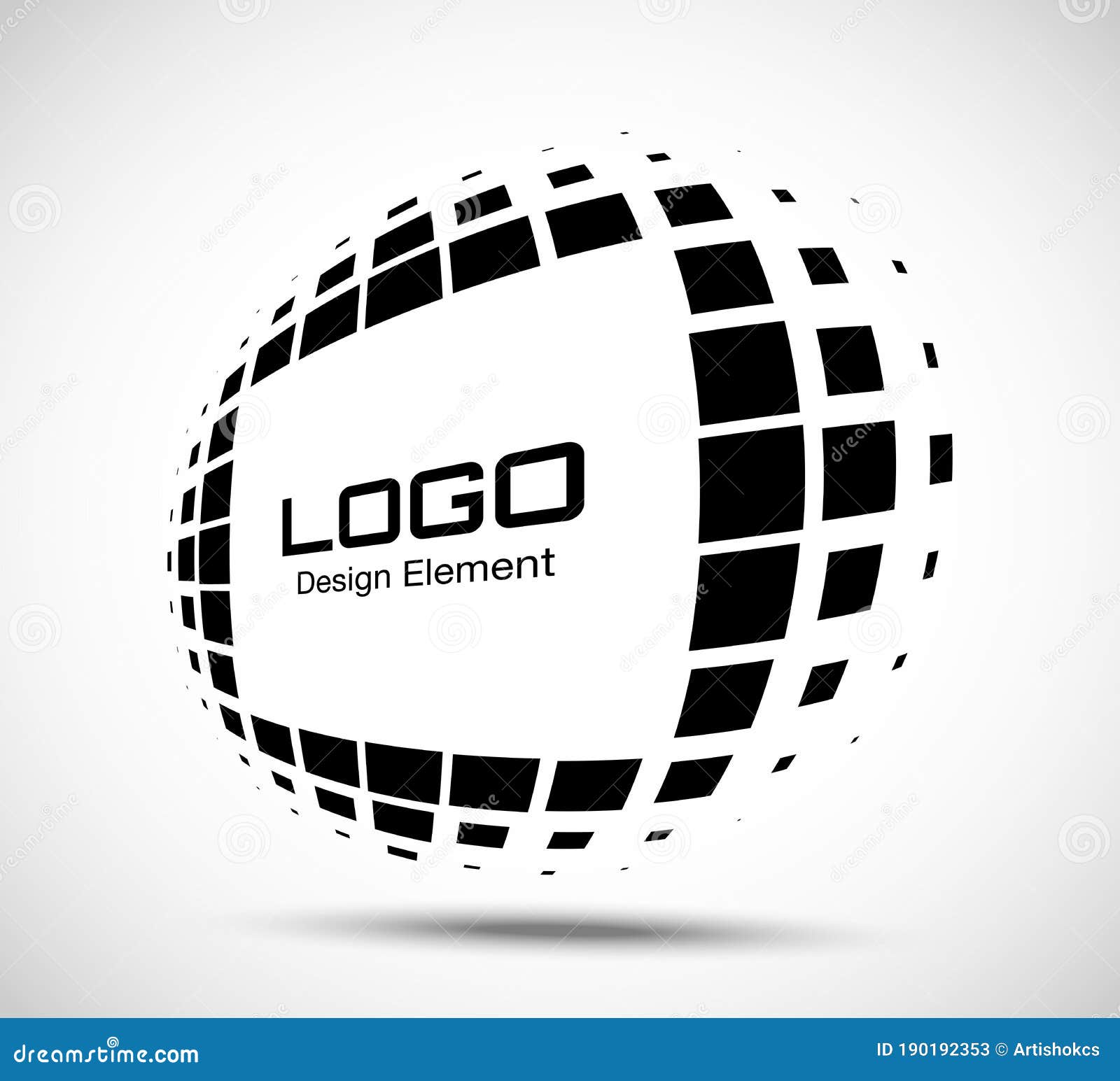 Rectangle Emblem Logo Of Maple Leaf Star With Cirular Orbit Vector ...