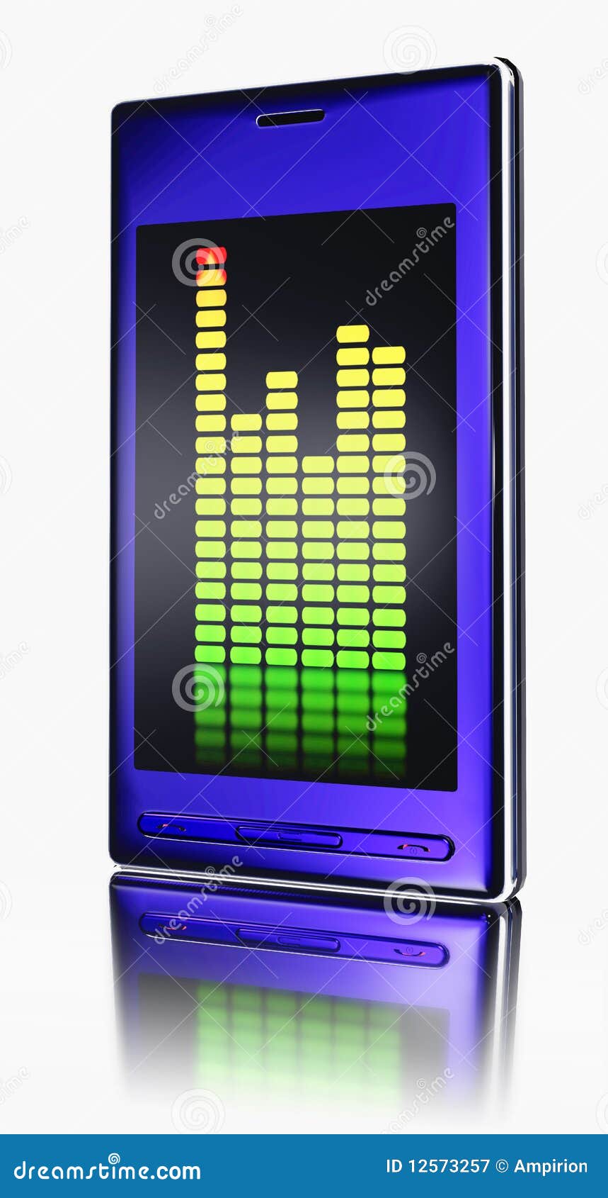 Without a logo phone prada stock illustration. Illustration of touch ...