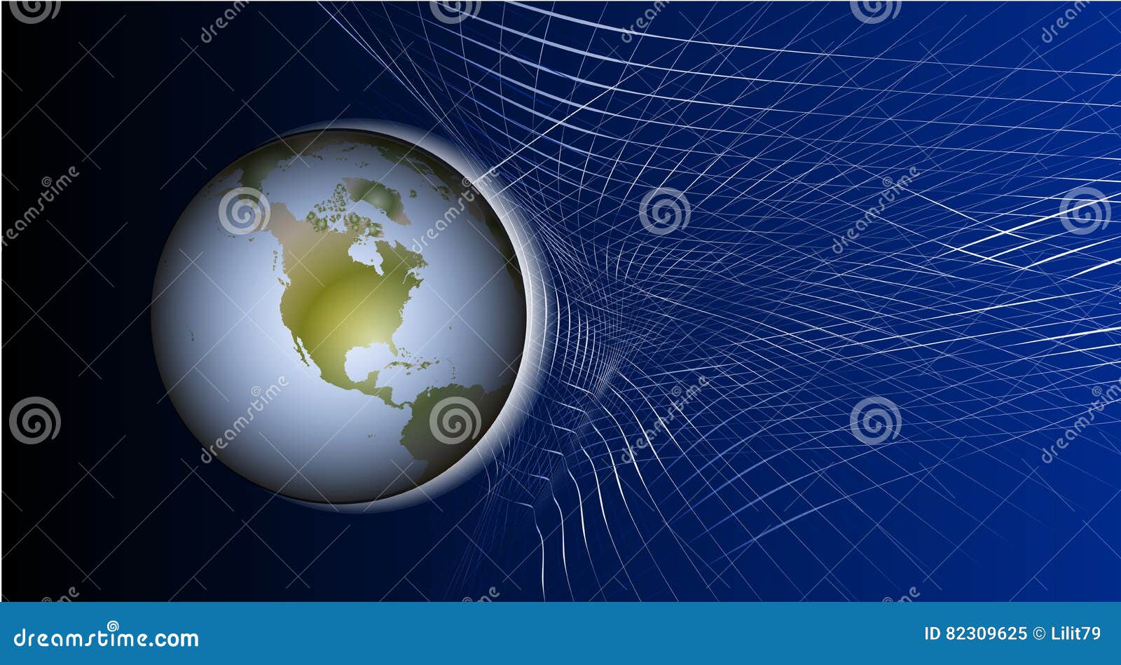 Logo with the planet stock illustration. Illustration of communication ...