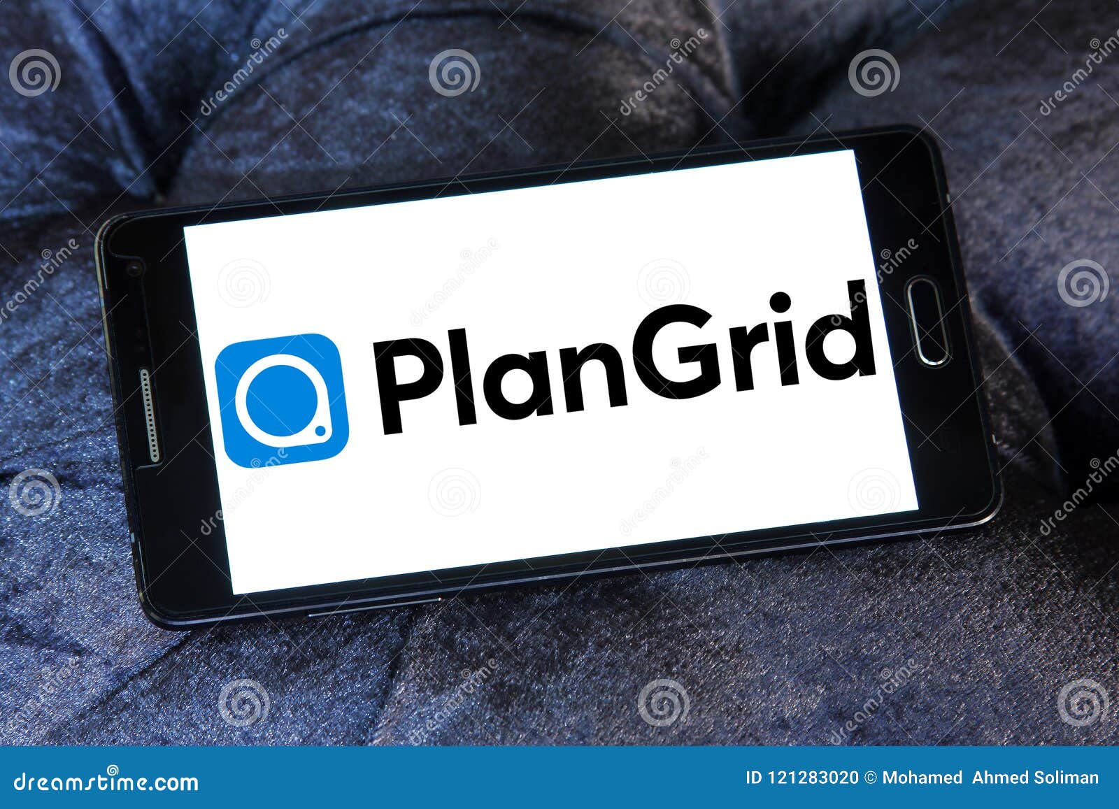 PlanGrid software logo editorial image. Image of sign - 121283020