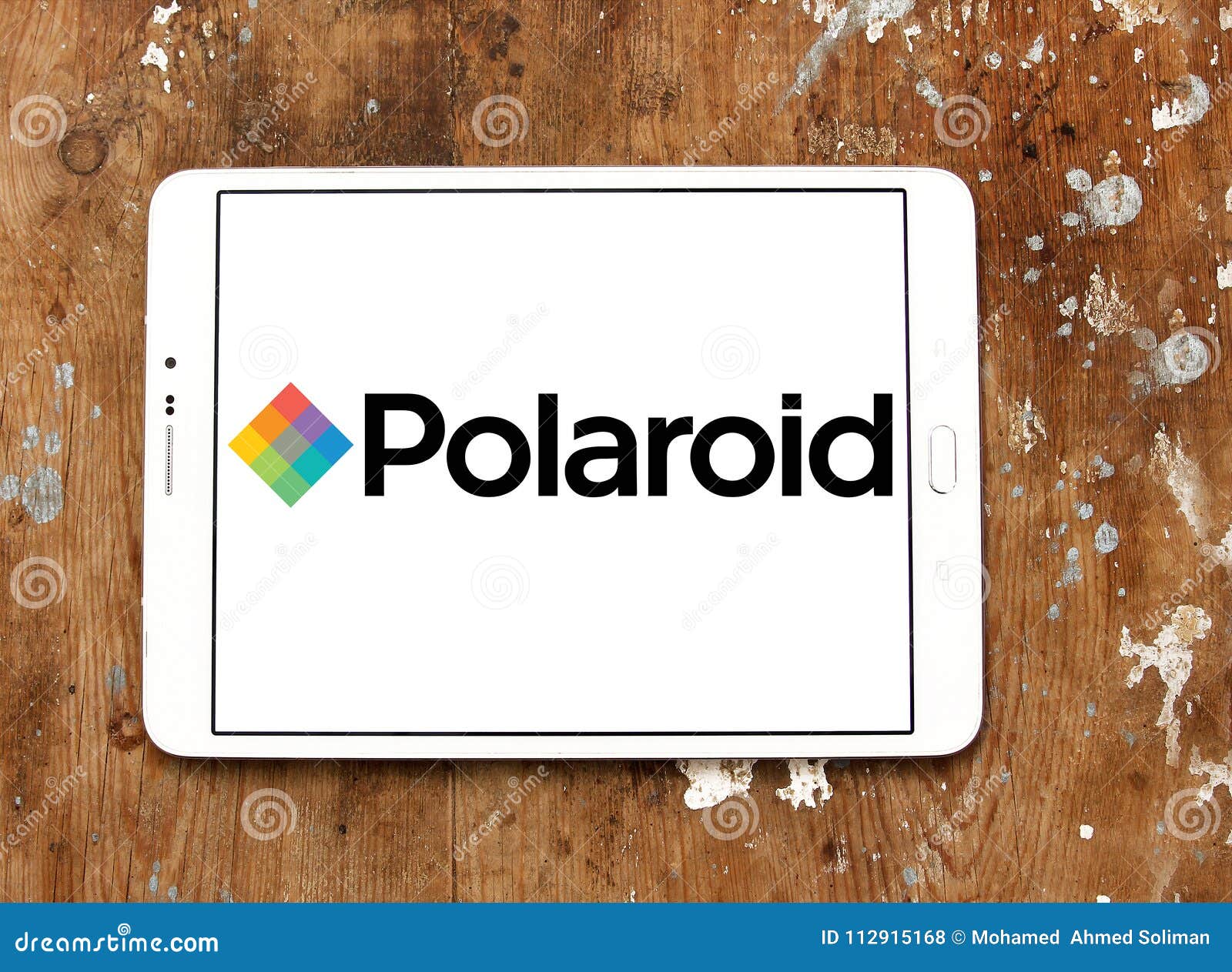 Logo Polaroid Corporation redaktionelles stockfoto. Bild von symbol ...