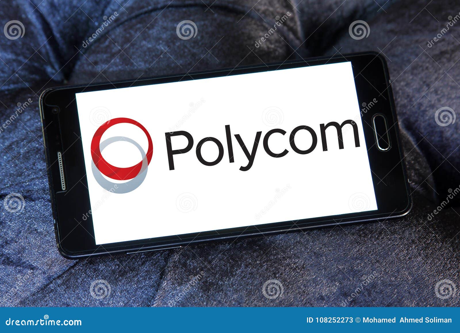 Polycom company logo editorial stock photo. Image of polycom - 108252273