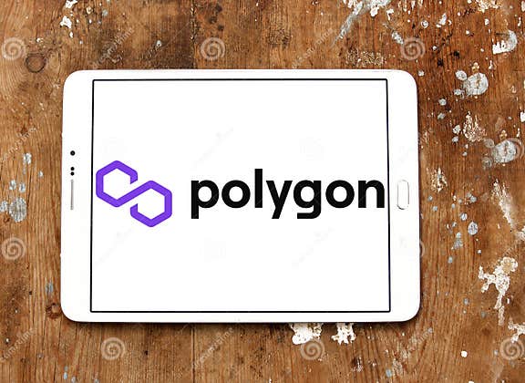 Polygon Blockchain Cryptocurrency, Matic Editorial Photography - Image ...
