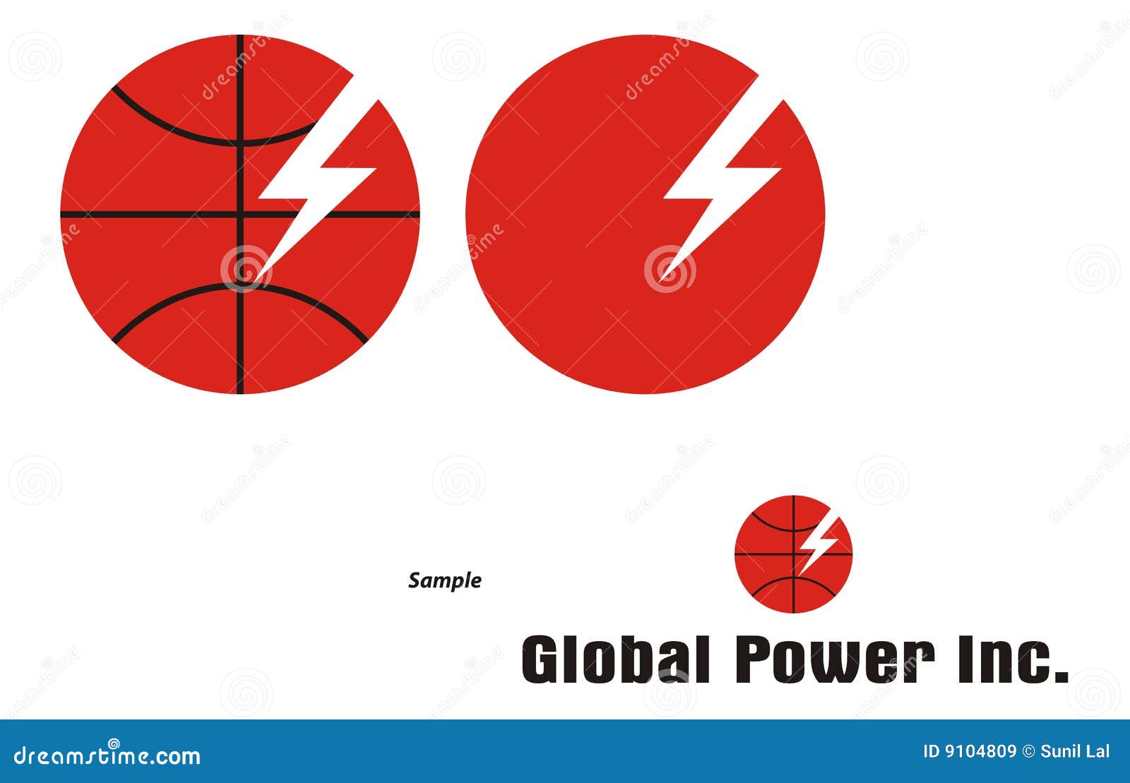 Logo Power Company stock illustration. Illustration of power - 9104809