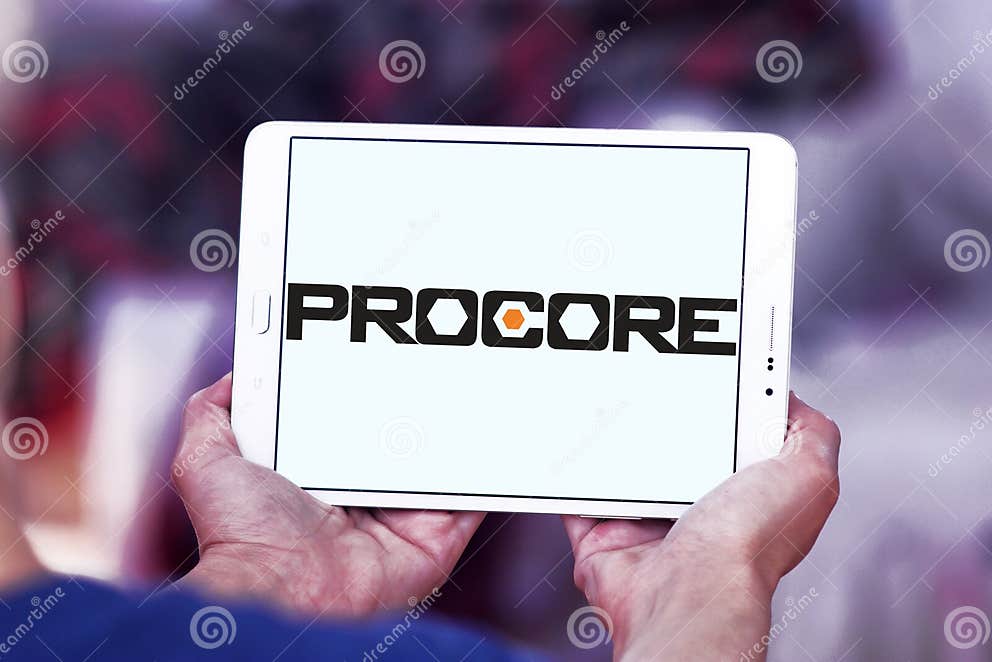 Procore Technologies logo editorial photography. Image of symbol ...