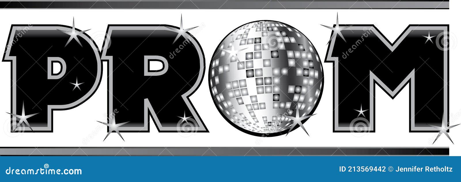 Logo prom shiny illustration de vecteur. Illustration du aîné - 213569442