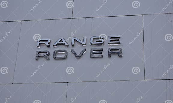 Logo Range Rover photo éditorial. Image du mobile, graphisme - 48893716