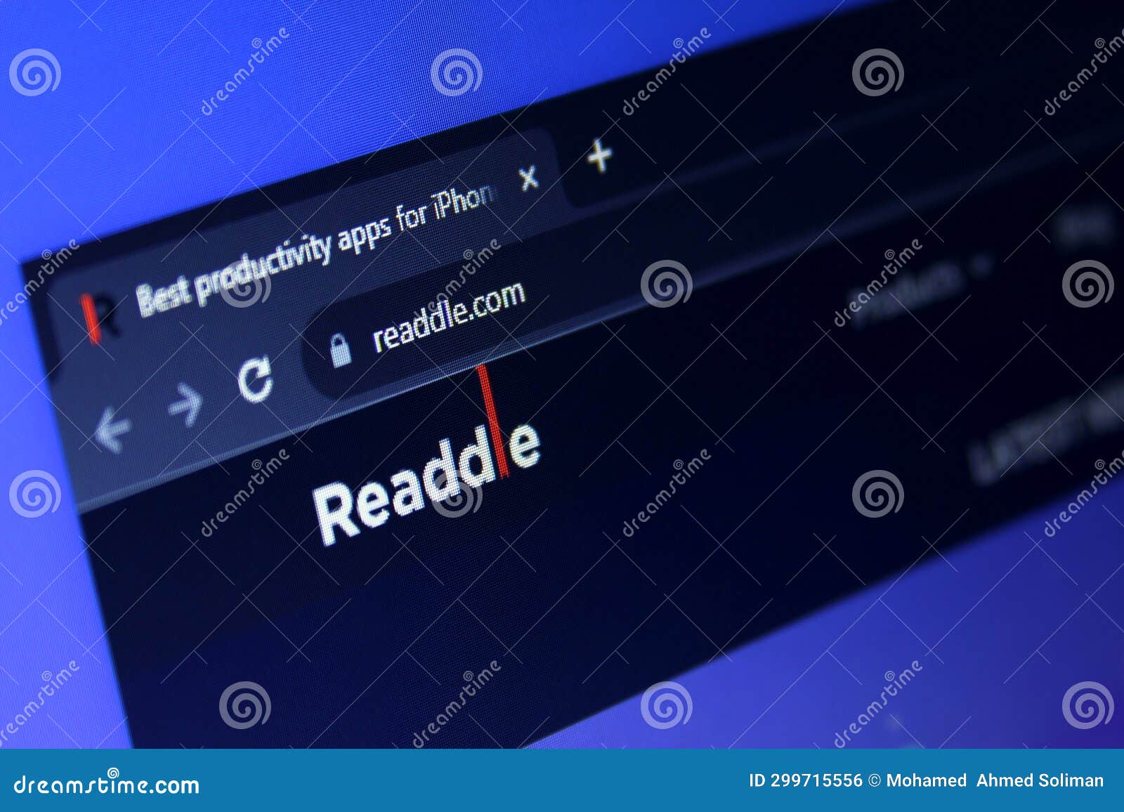 Readdle app editorial photo. Image of productive, ipad - 299715556
