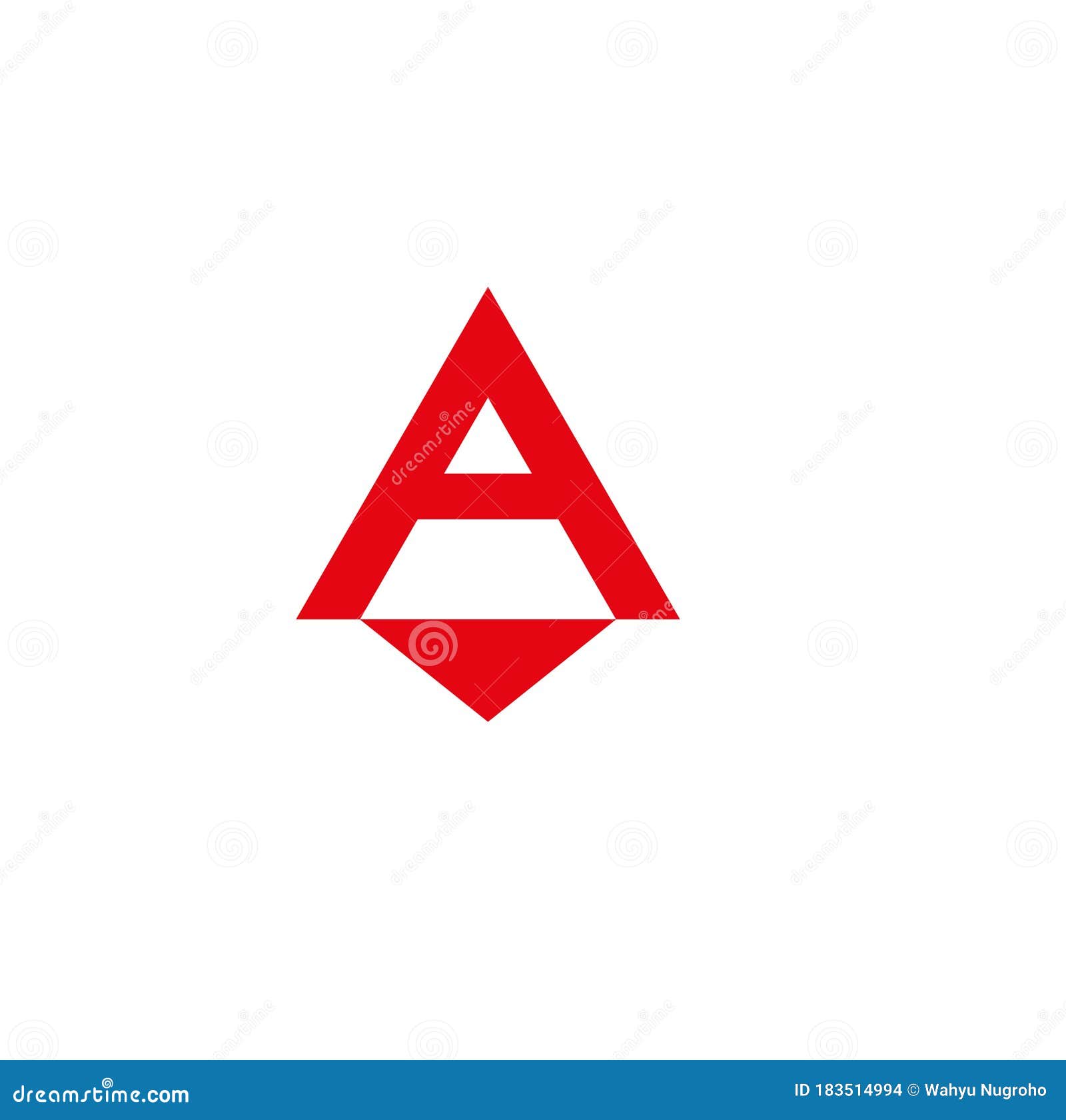 Logo red triangle 向量例证. 插画 包括有 图象, 想法, 字体, 几何, 幻觉, 装饰 - 183514994