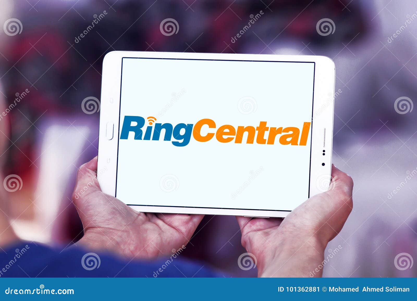 RingCentral company logo editorial photo. Image of illustrative - 101362881