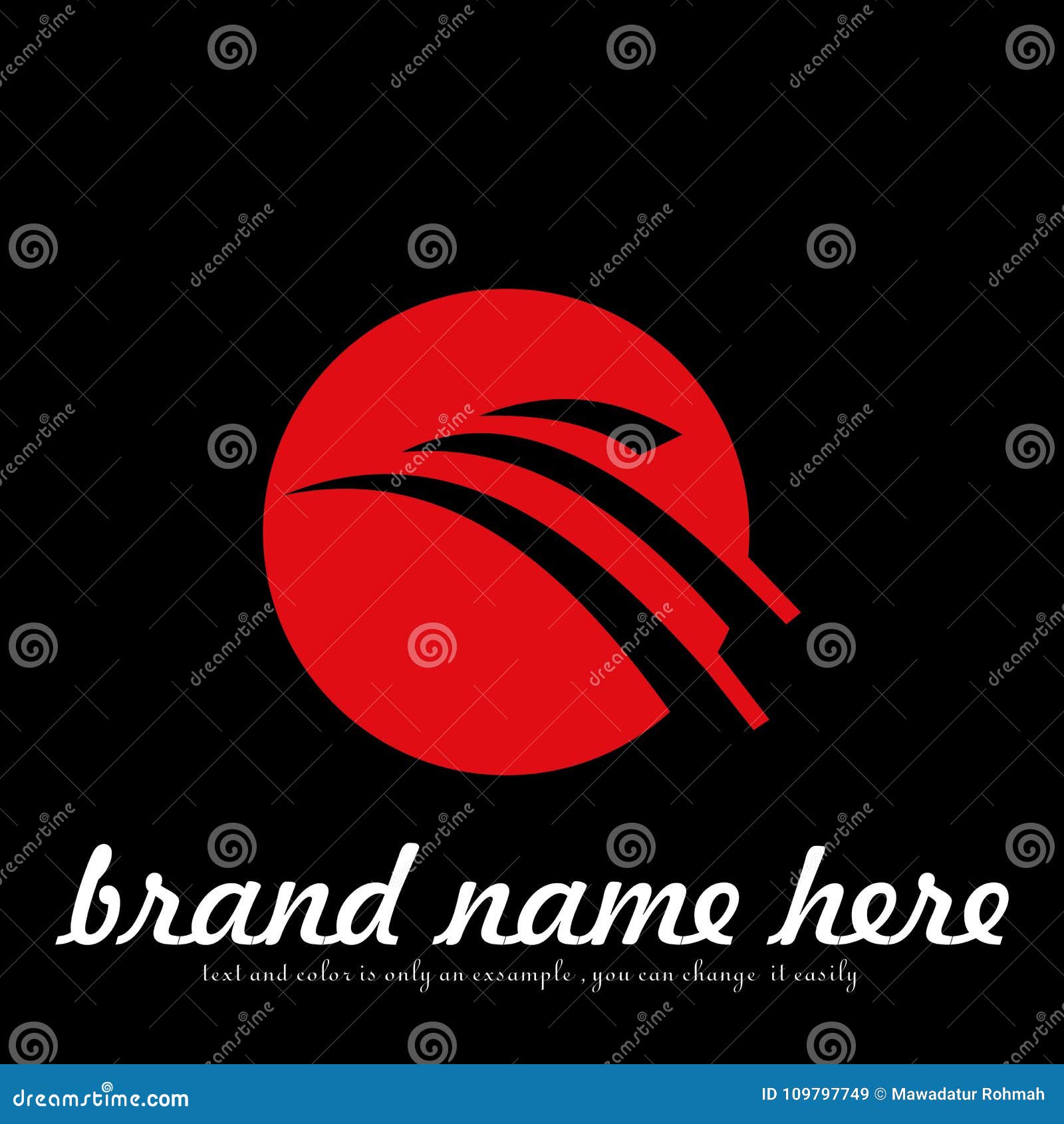 Logo rond abstrait illustration de vecteur. Illustration du graphisme ...