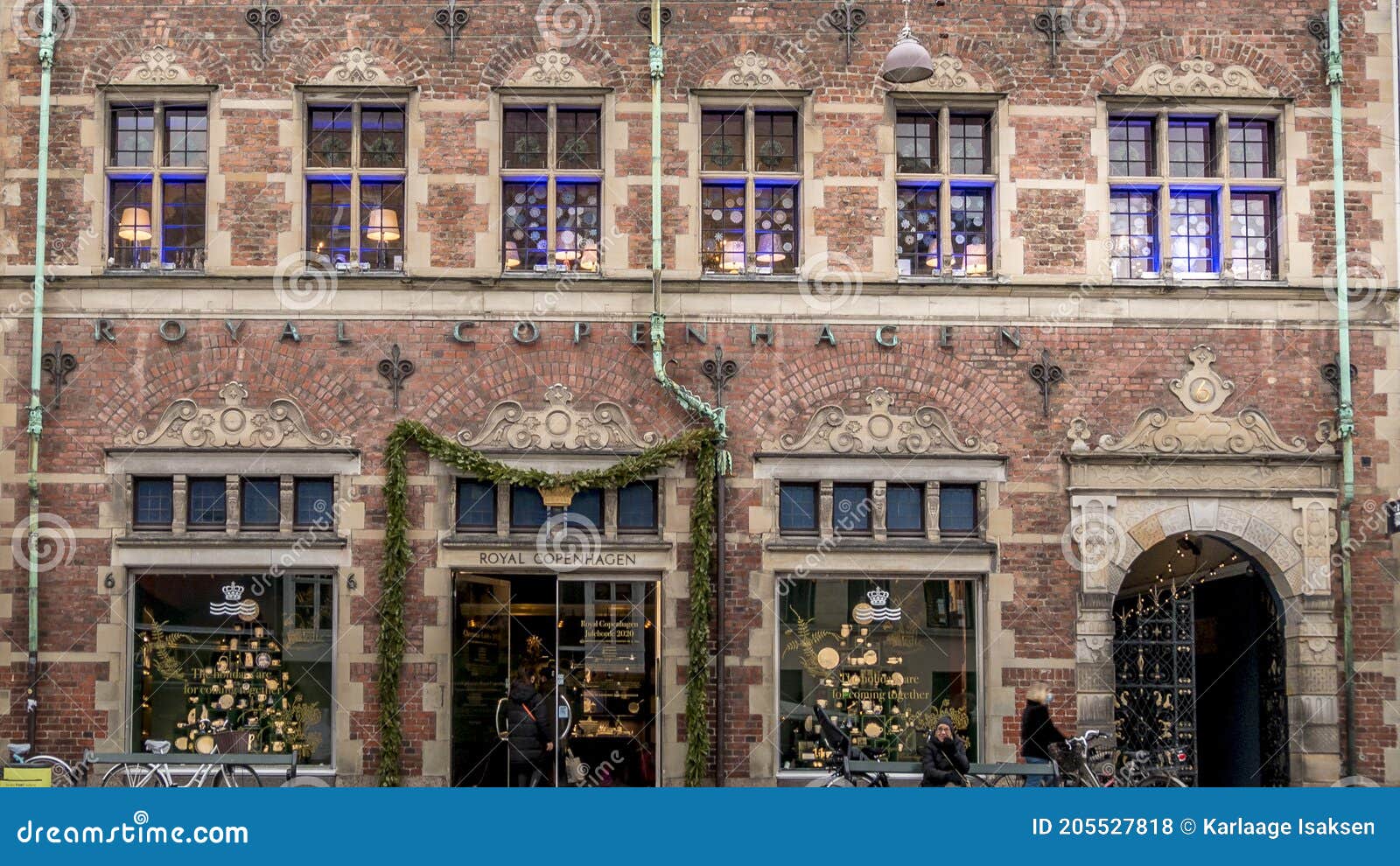 The Logo of the Royal Copenhagen in Copenhagen Editorial Stock Photo ...