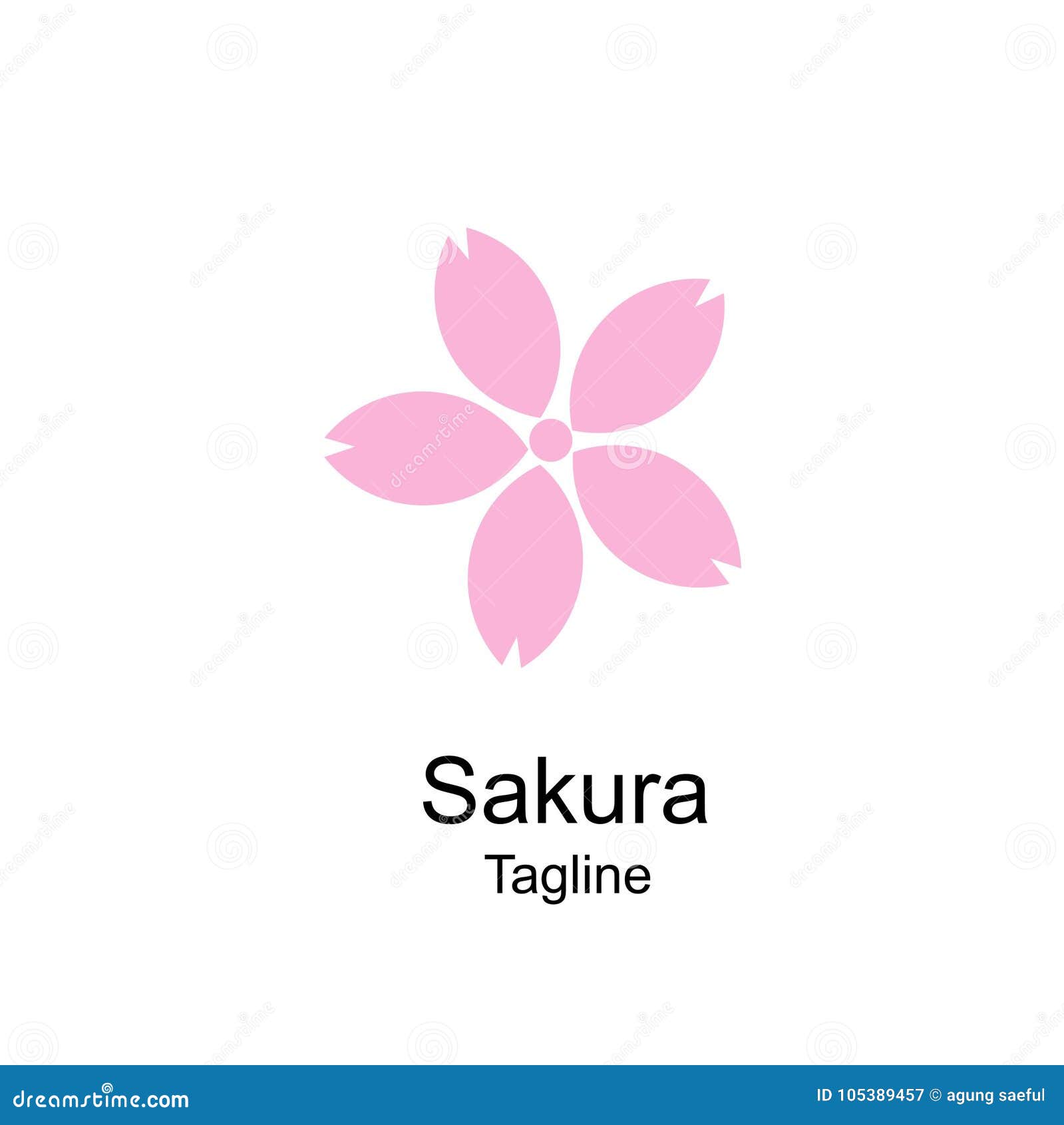 Logo of Sakura Abstract Design and Geometric Stock Vector ...