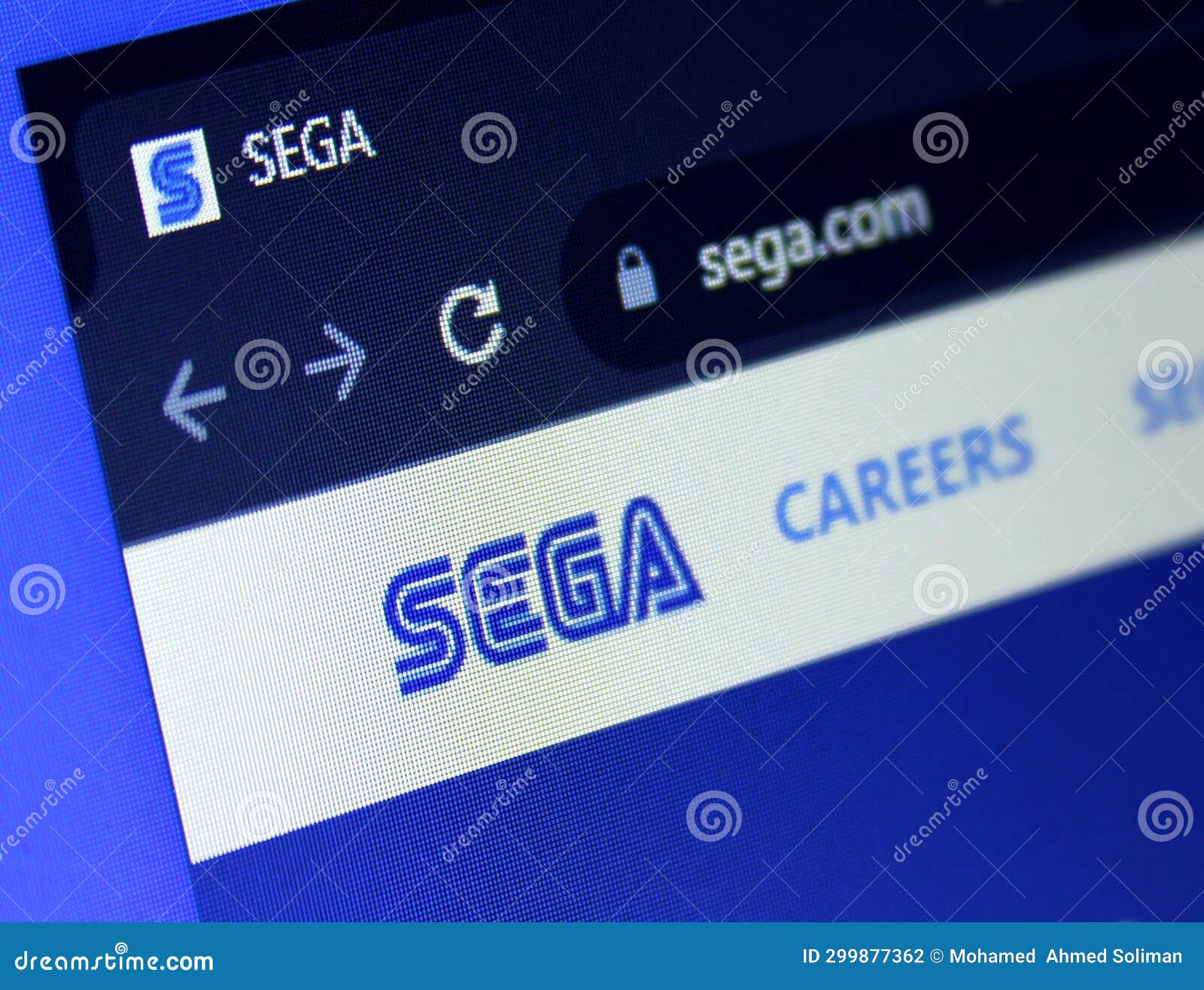 SEGA Company Logo Editorial Image | CartoonDealer.com #135443690