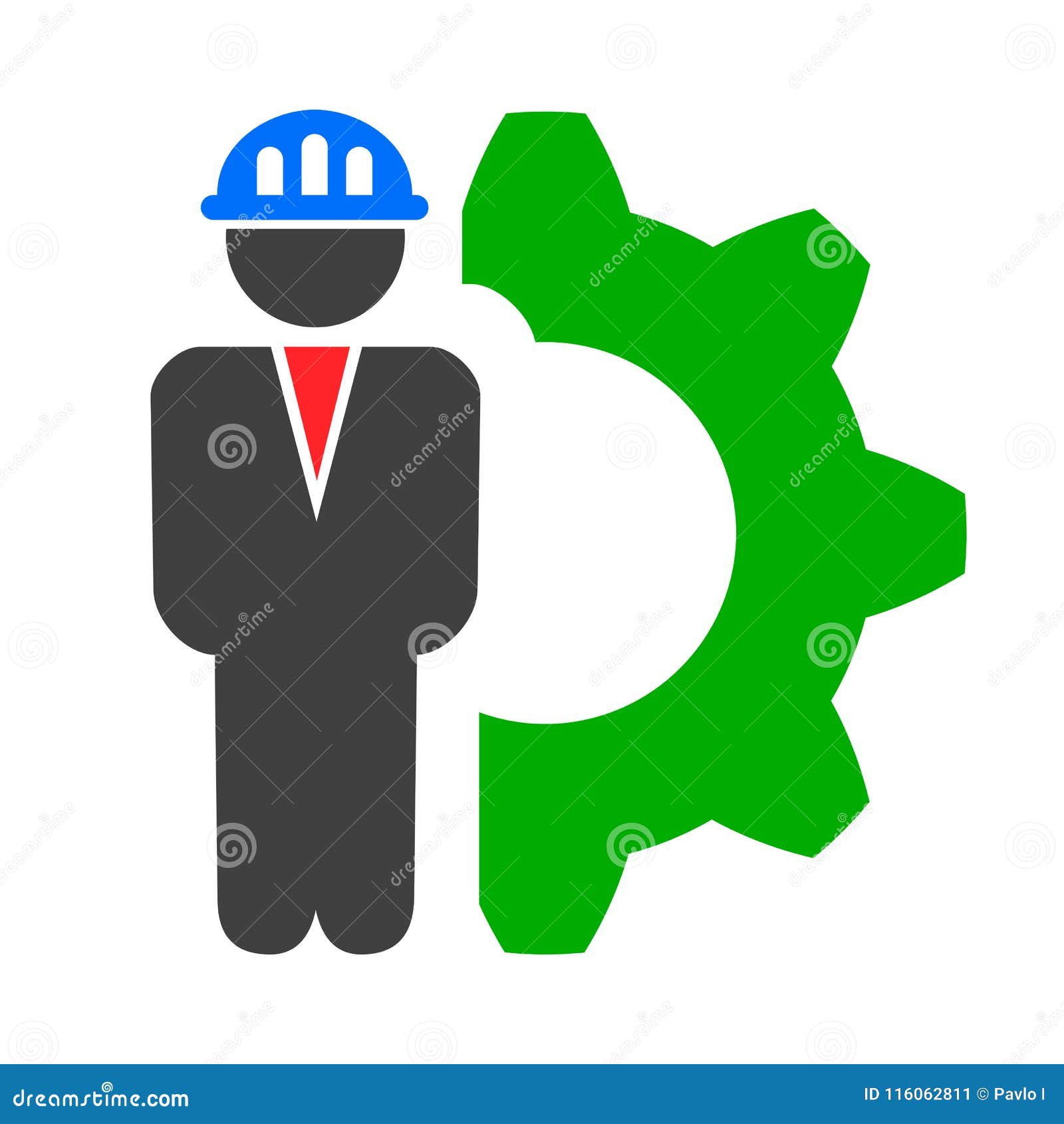 Logo Service Plus Cartoon Vector | CartoonDealer.com #85744777