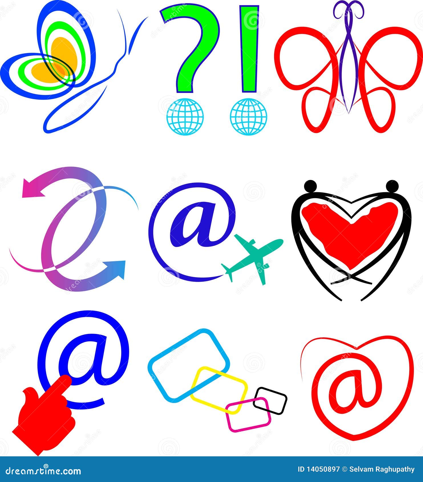 Logo Set Picture. Image: 14050897