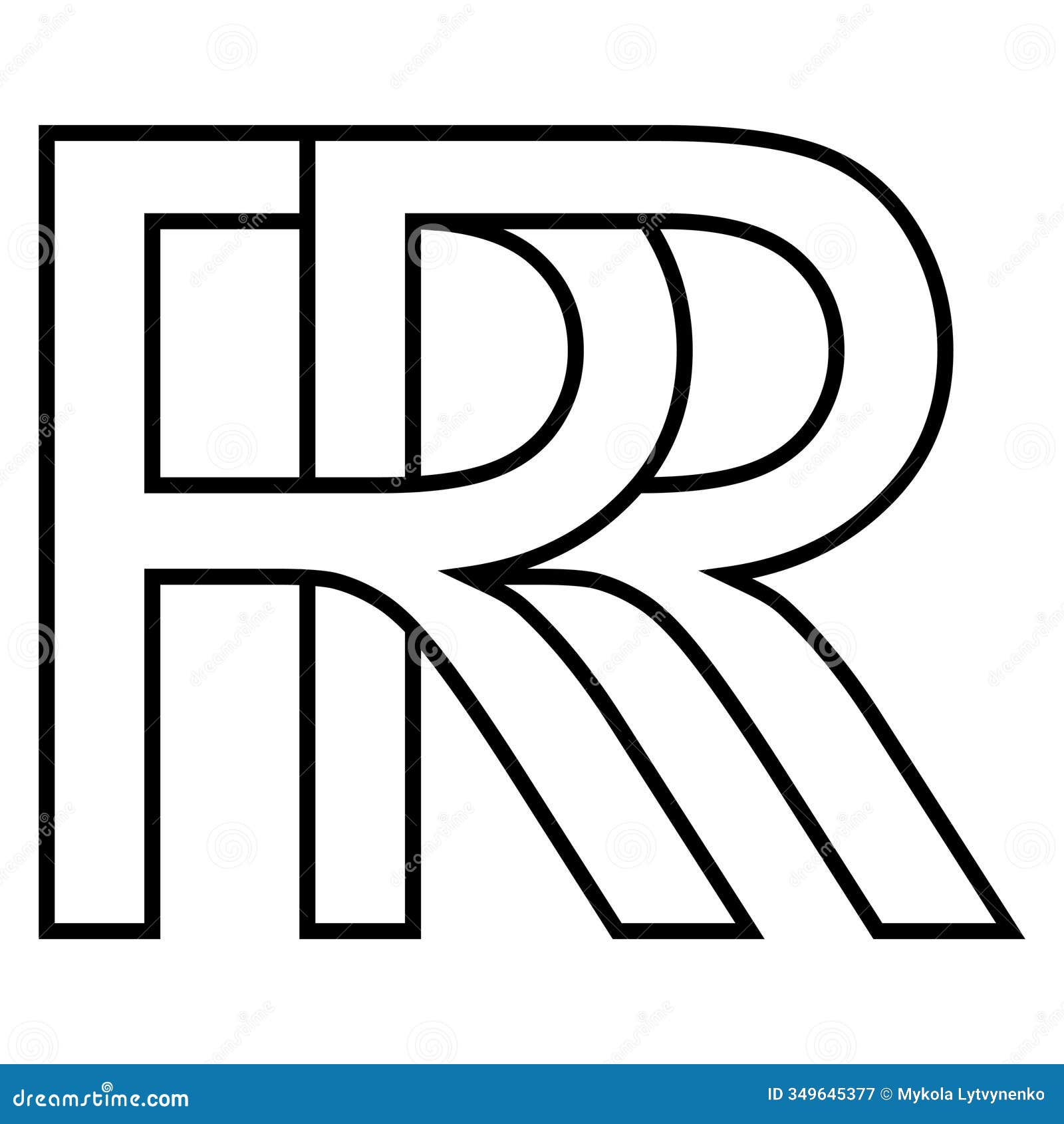 Double AA A Letters Logo With Black Swoosh Vector Illustration ...