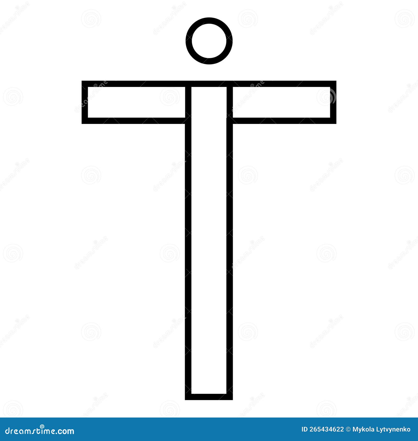 Logo Sign it Ti Icon Nft Interlaced Letters I T Stock Vector ...