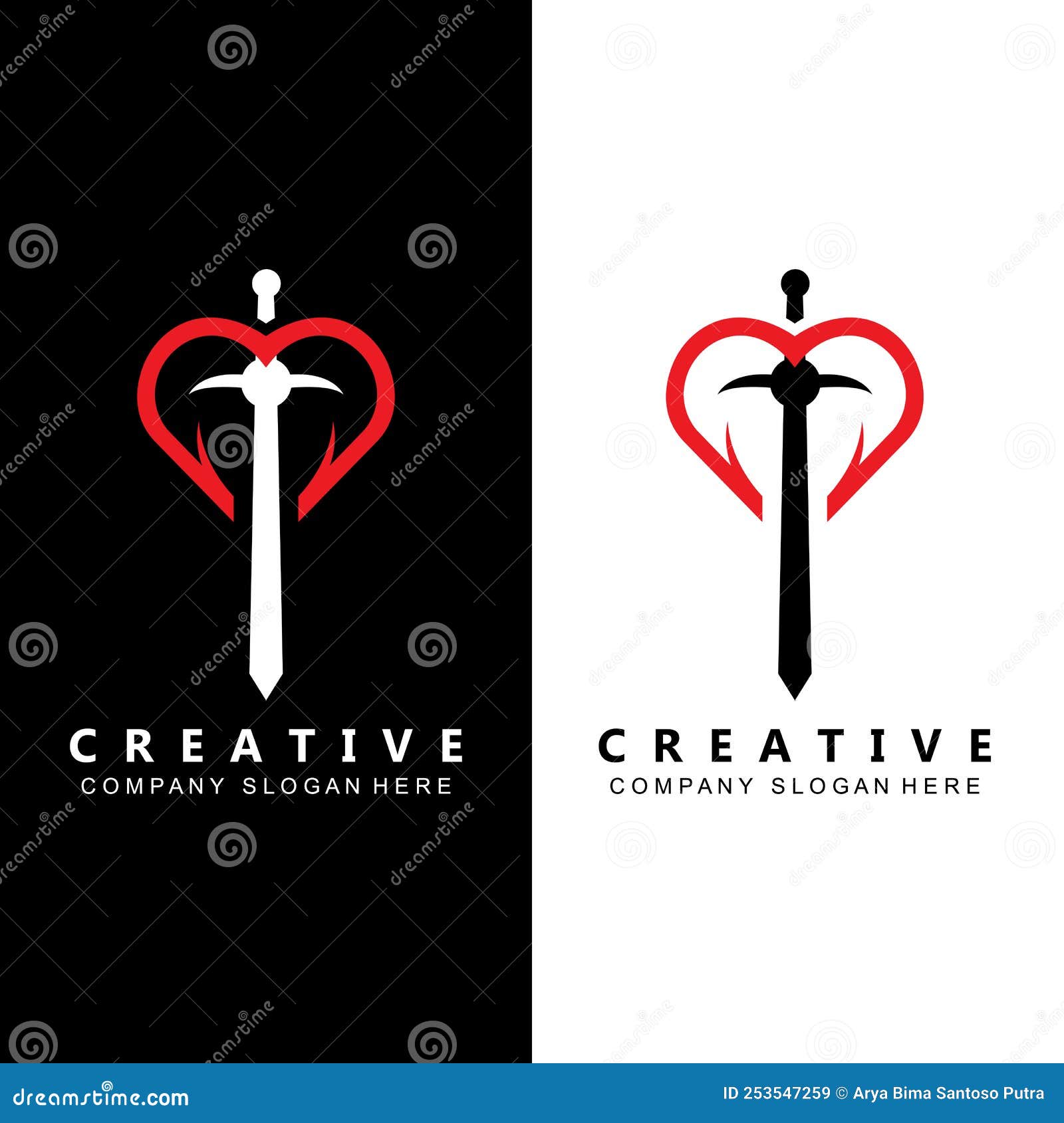 Logo Simple Del Vector De Espada Ilustración del Vector - Ilustración ...