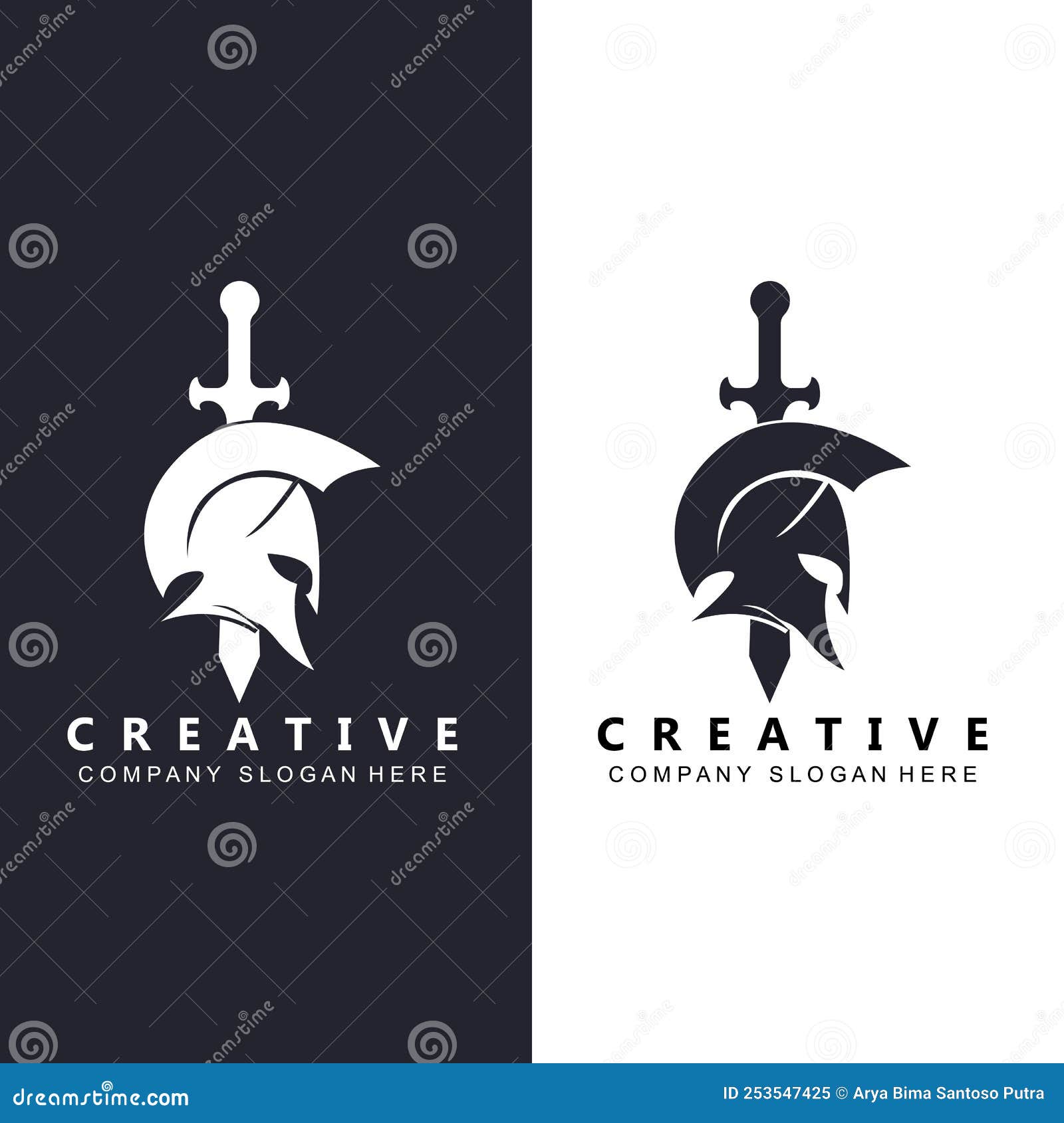 Logo Simple Del Vector De Espada Ilustración del Vector - Ilustración ...