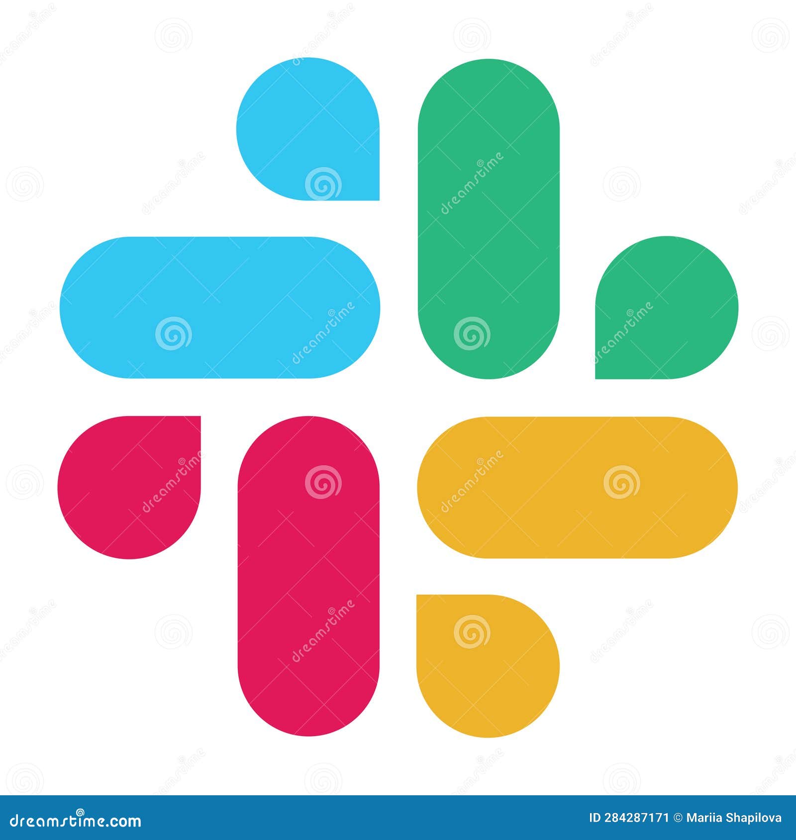 Logo of Slack. Editorial Vector Icon Editorial Photo - Illustration of ...