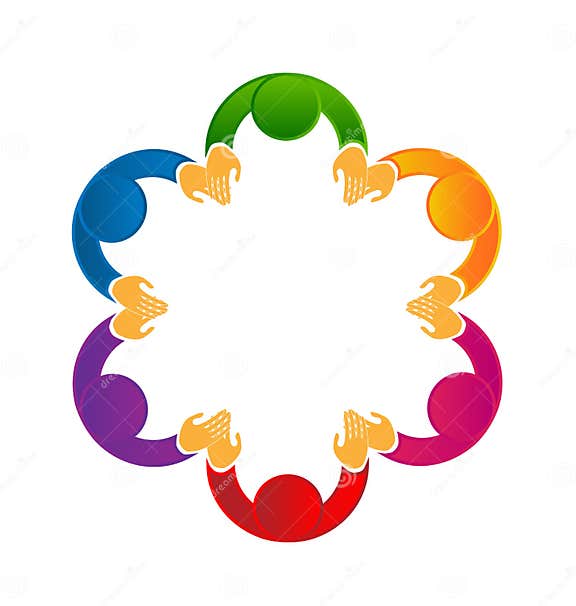 Logo Social Media Teamwork Holding Hands Vector Icon Stock Vector ... Logo Social Media Teamwork Holding Hands Vector Icon Stock Vector ...