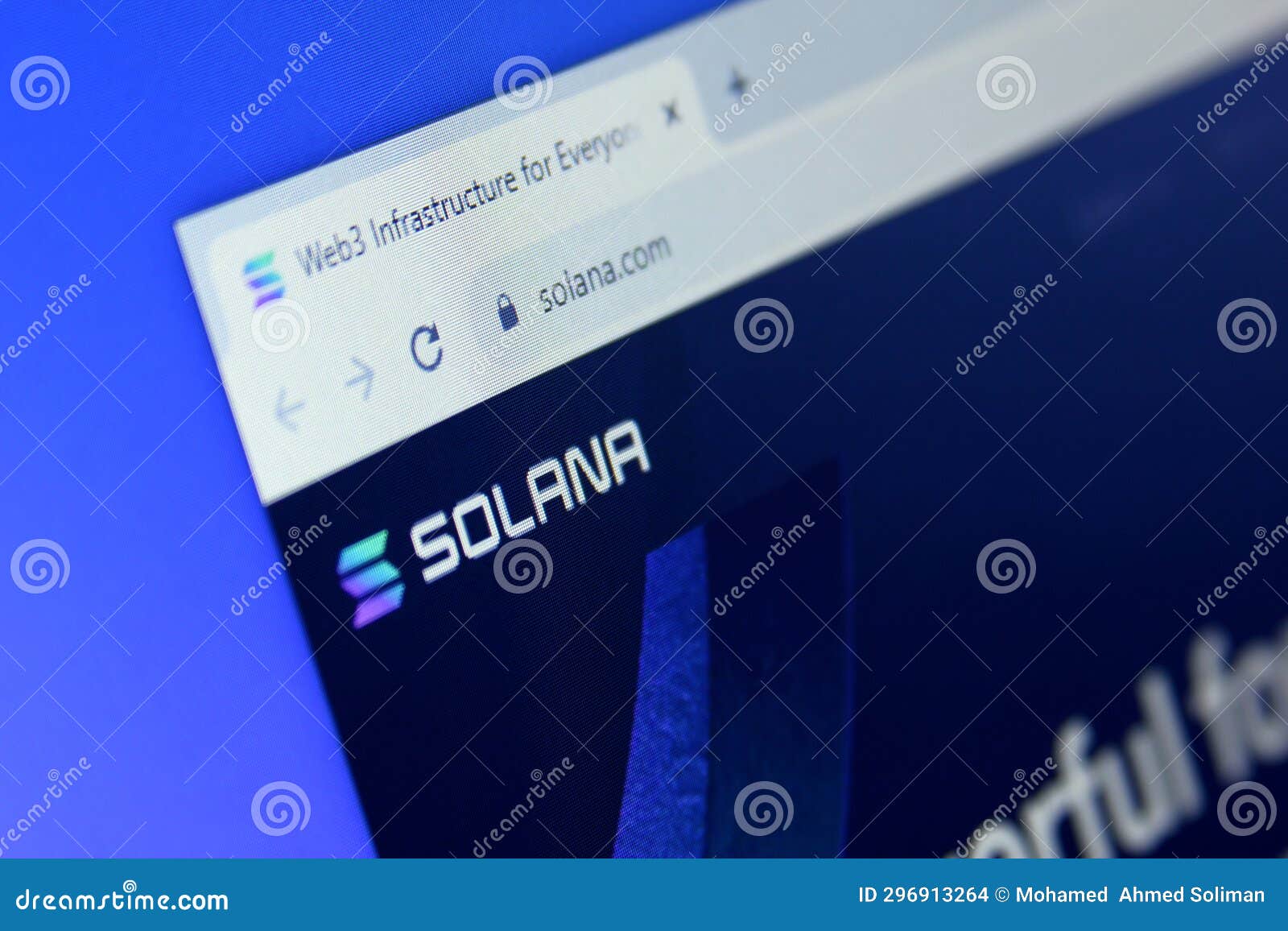 Solana cryptocurrency logo editorial stock image. Image of editorial ...