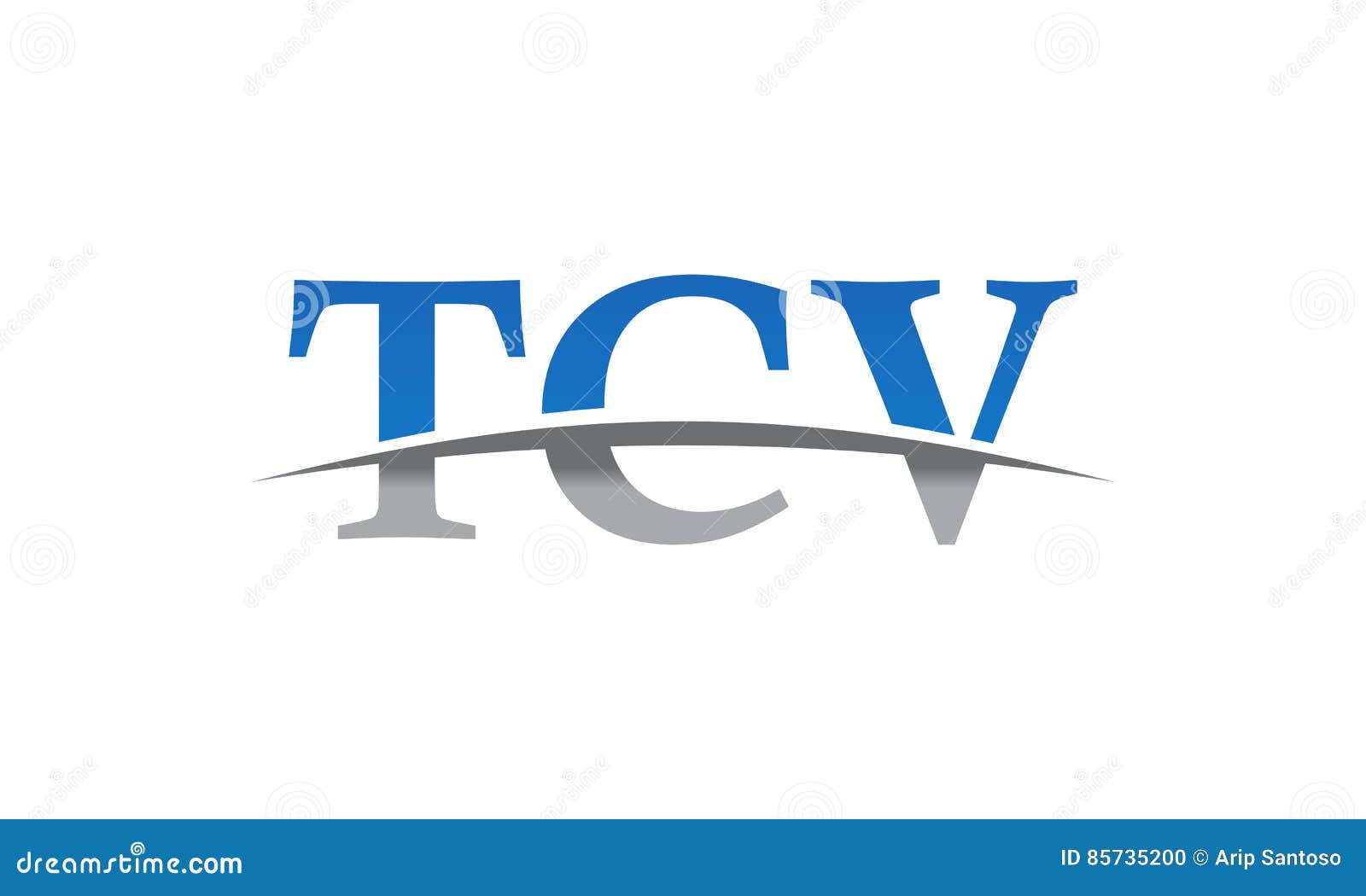 Logo Solution Letter Moderne TCV Illustration de Vecteur - Illustration ...