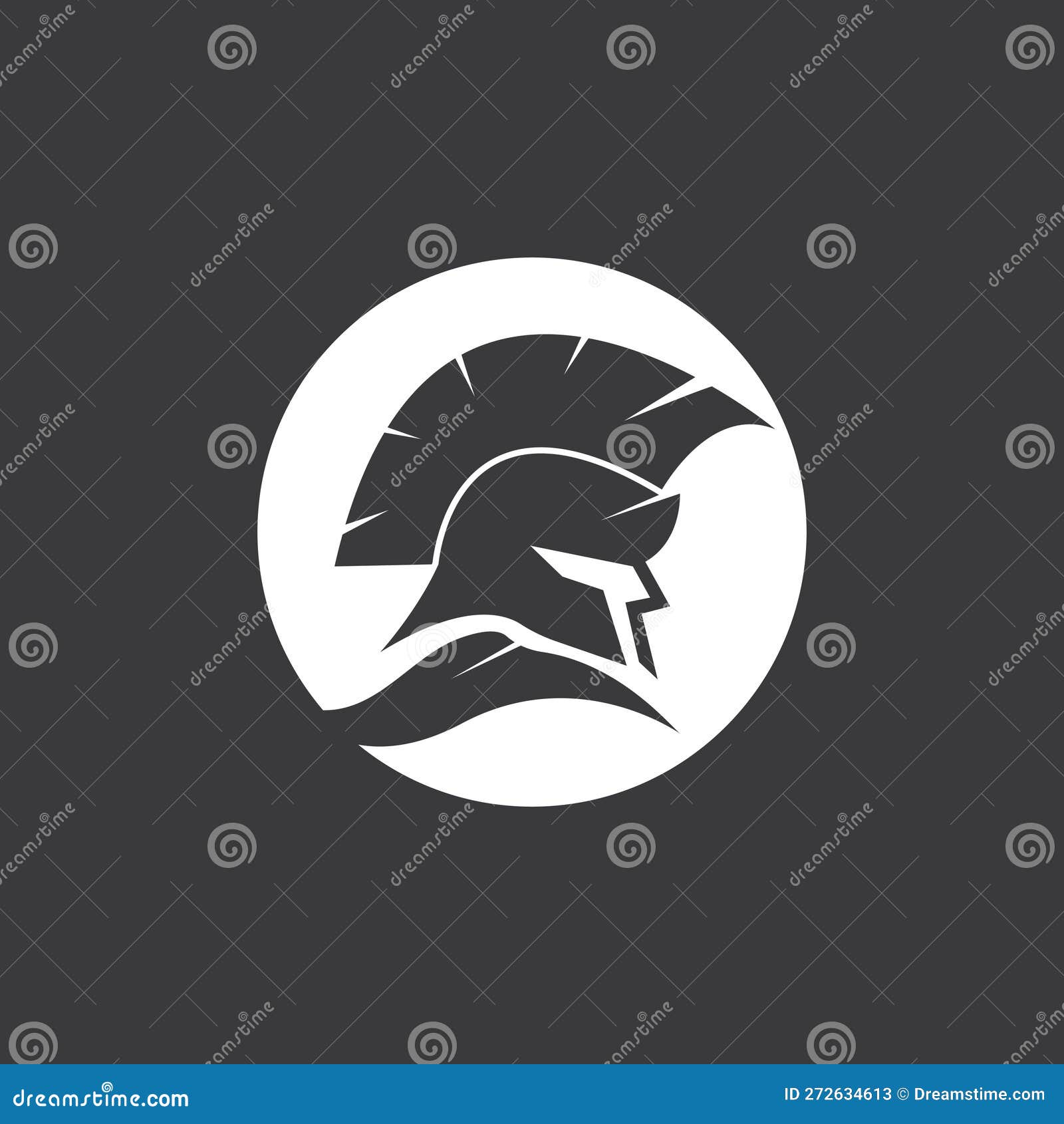 Logo Spartiate Vectoriel Spartiate Vectoriel Casque Spartiate Symbole ...