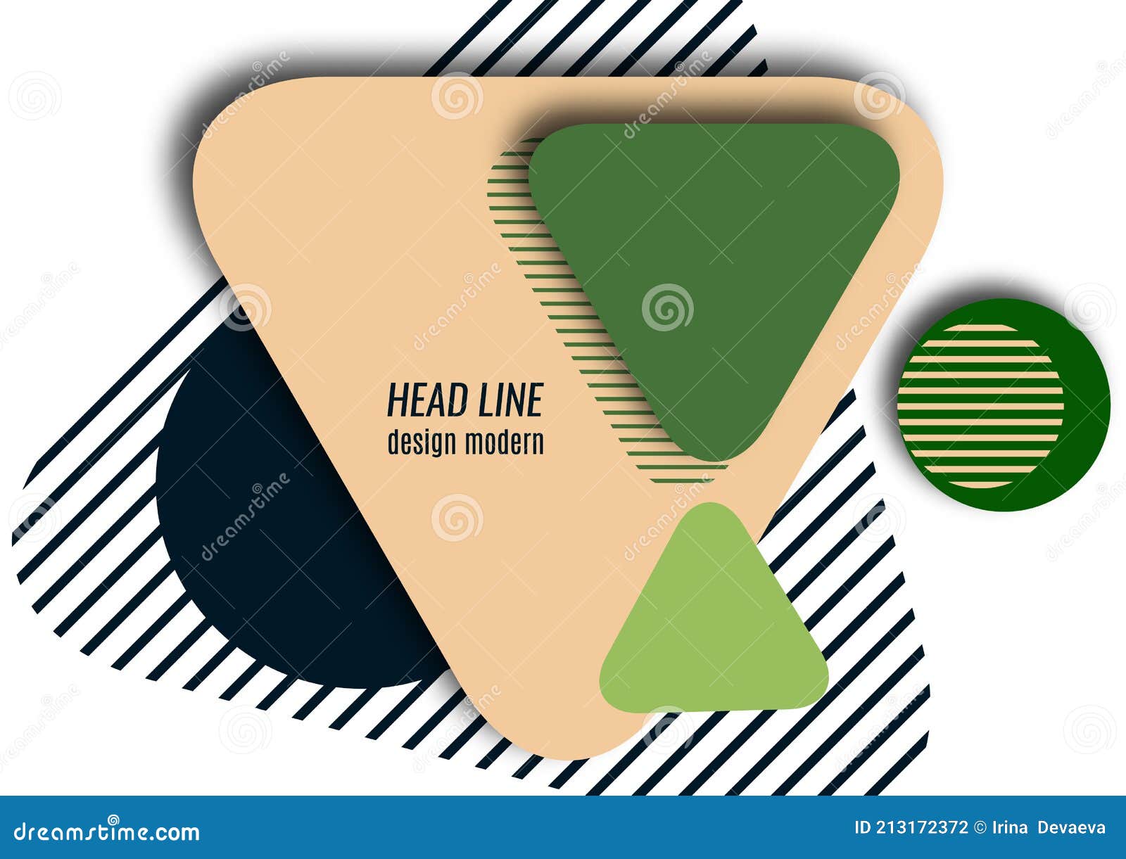 Speed Triangle Background, Comic Illustration With Lines Royalty-Free ...